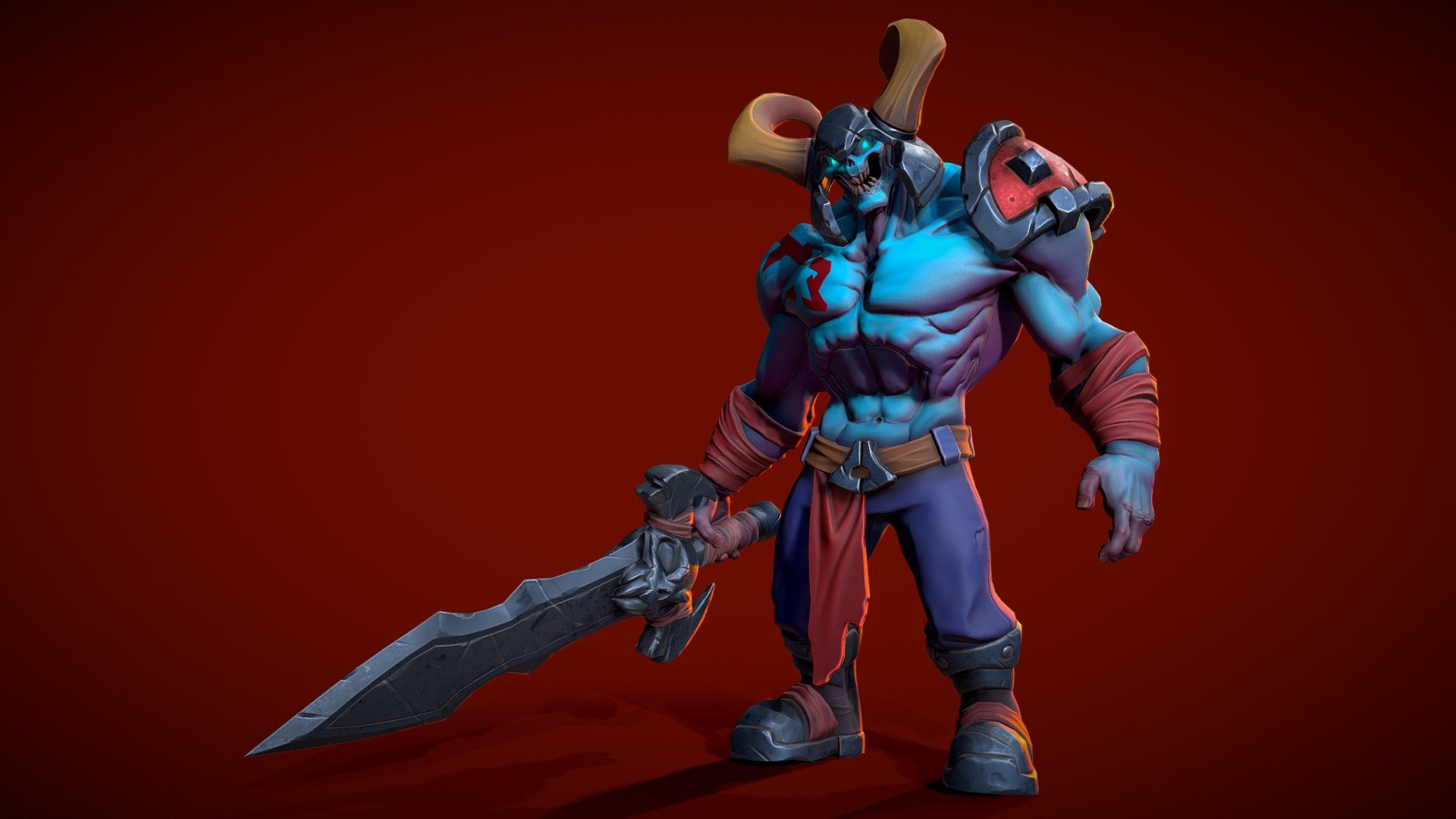 Undead Dreadnought - 3D model by deluxor [286aad3] - Sketchfab