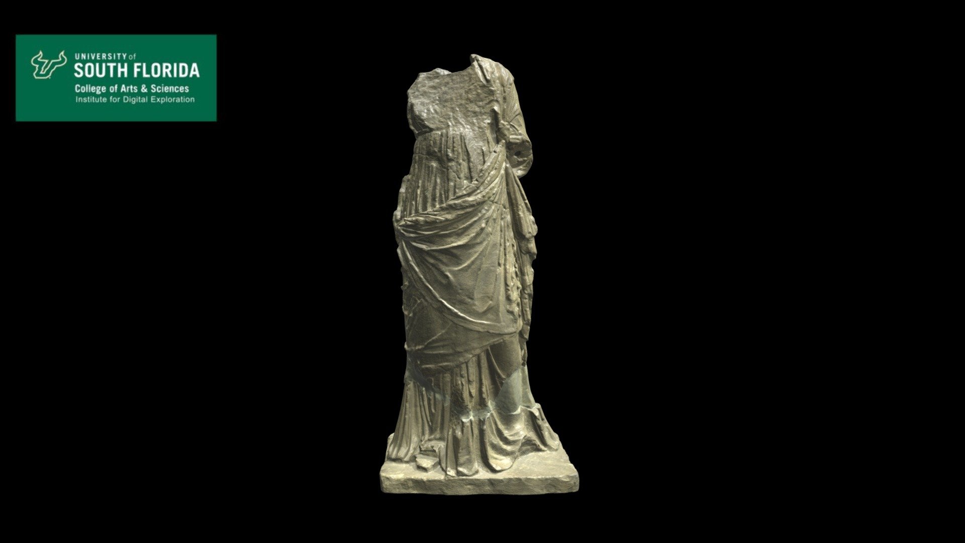 Female Statue - 3D model by USF Institute for Digital Exploration (IDEx ...