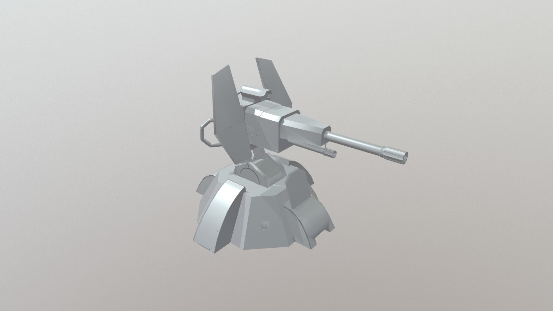 Turret - 3D model by erich578 [286d578] - Sketchfab