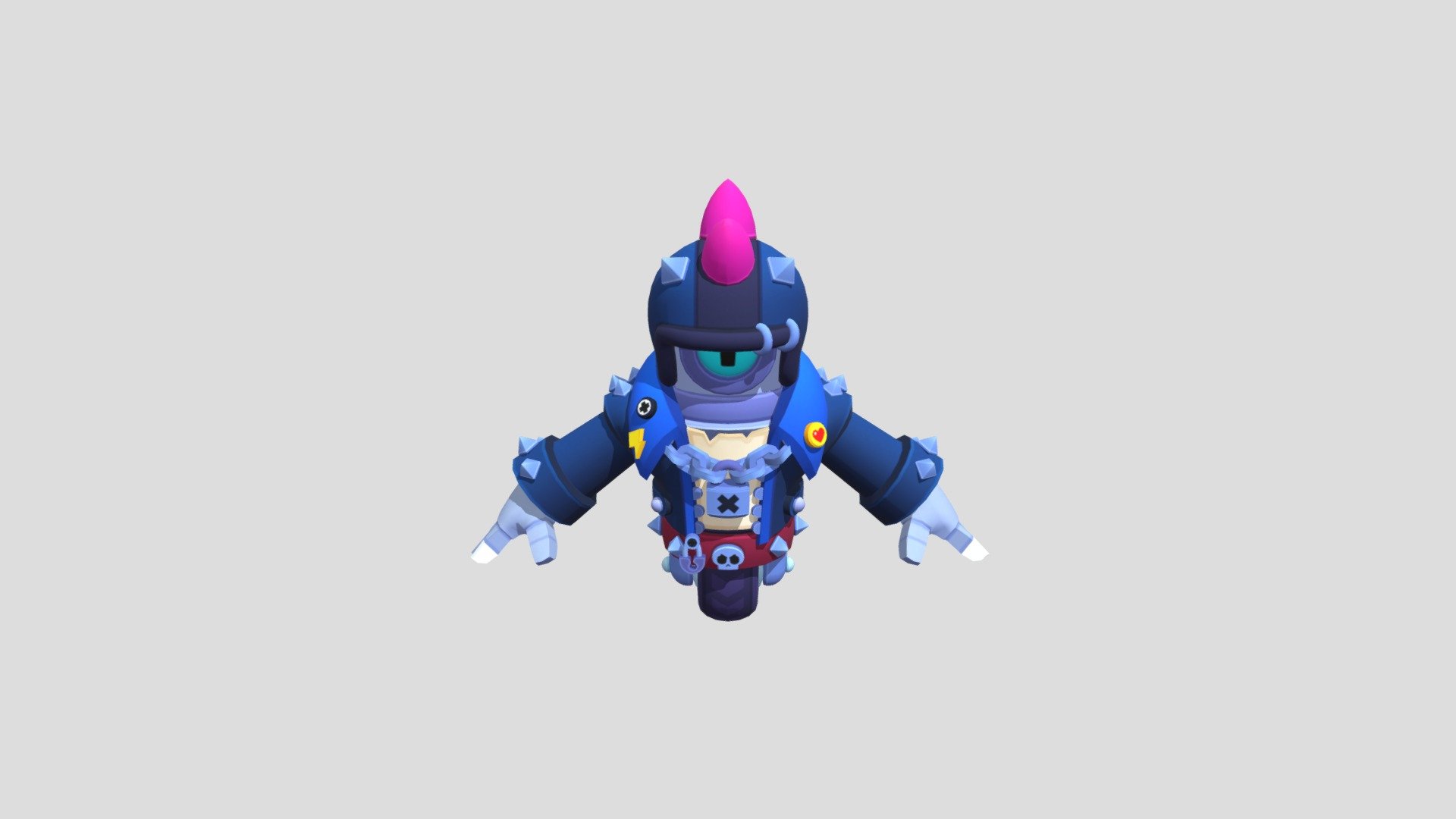 Wicked-stu-t-pose-brawl-stars - 3D model by plimo981 [286d5f9] - Sketchfab