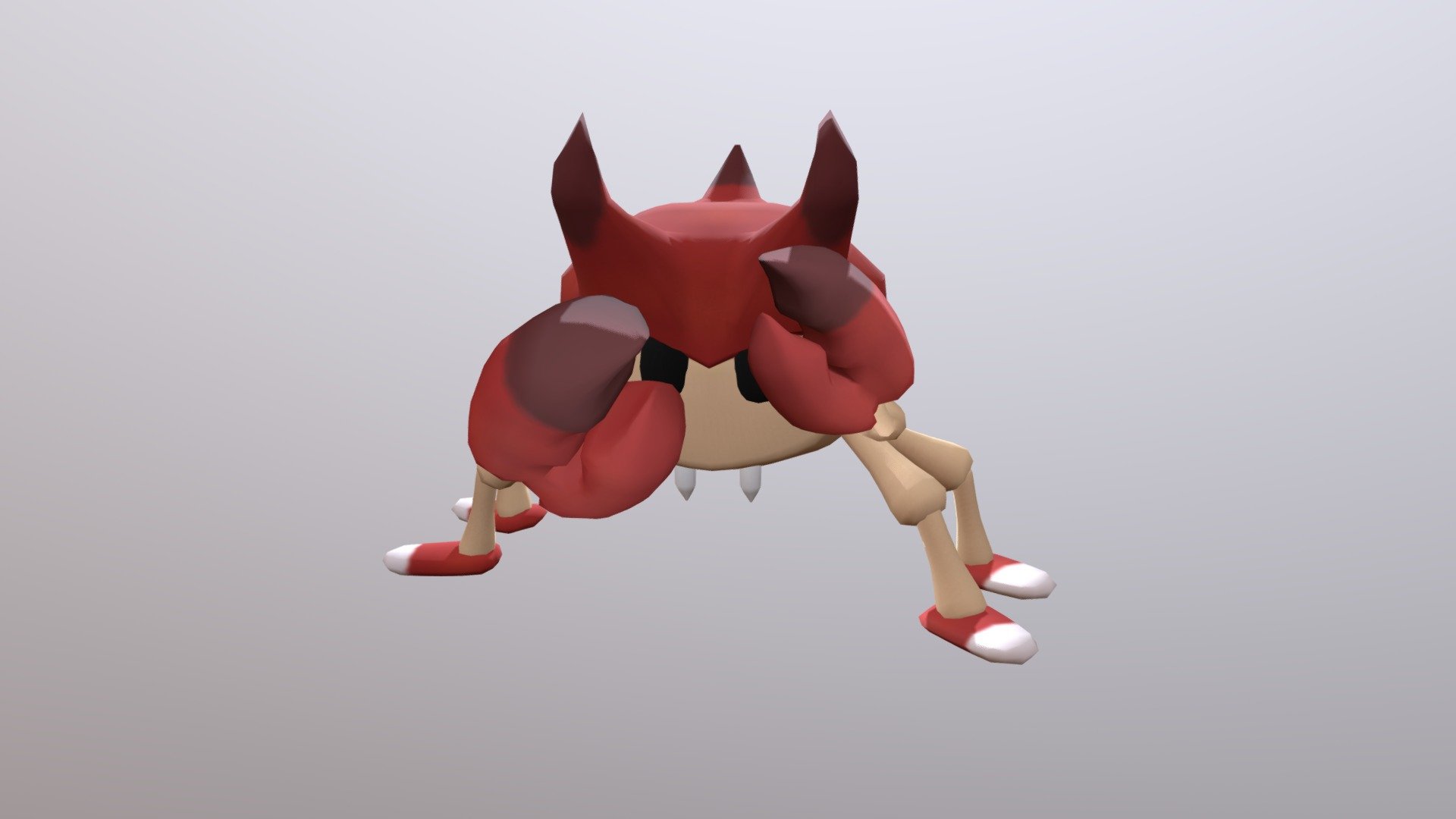Crab Walking Animation - 3D model by camcouto [286e27d] - Sketchfab