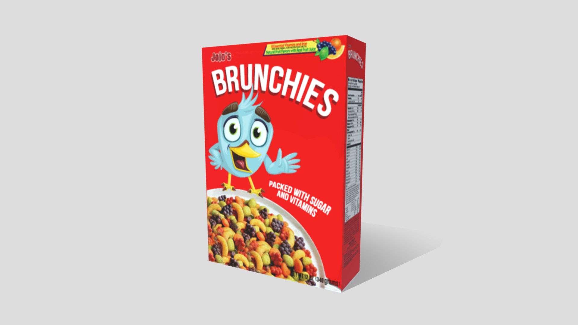 Cereal - Brunchies - Buy Royalty Free 3D model by Marc Wheeler ...