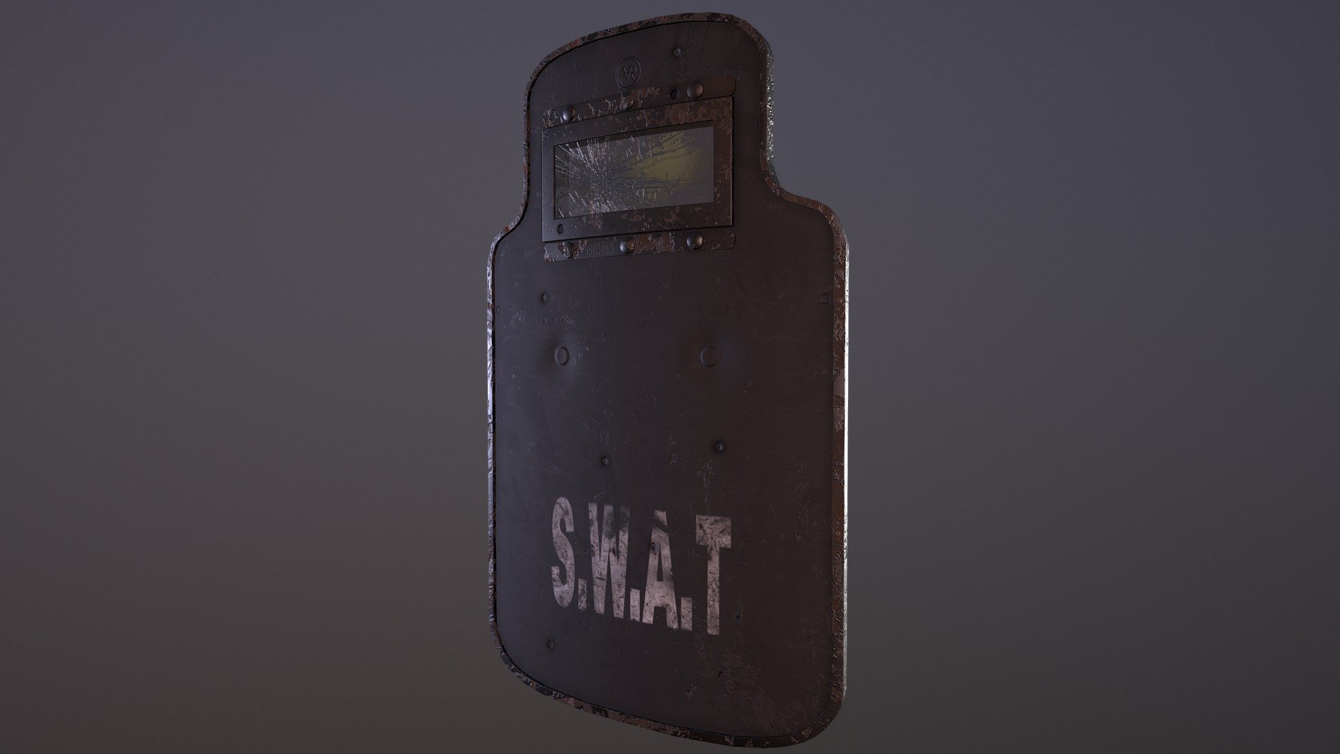 SWAT Shield - 3D model by eriktheking [286f170] - Sketchfab