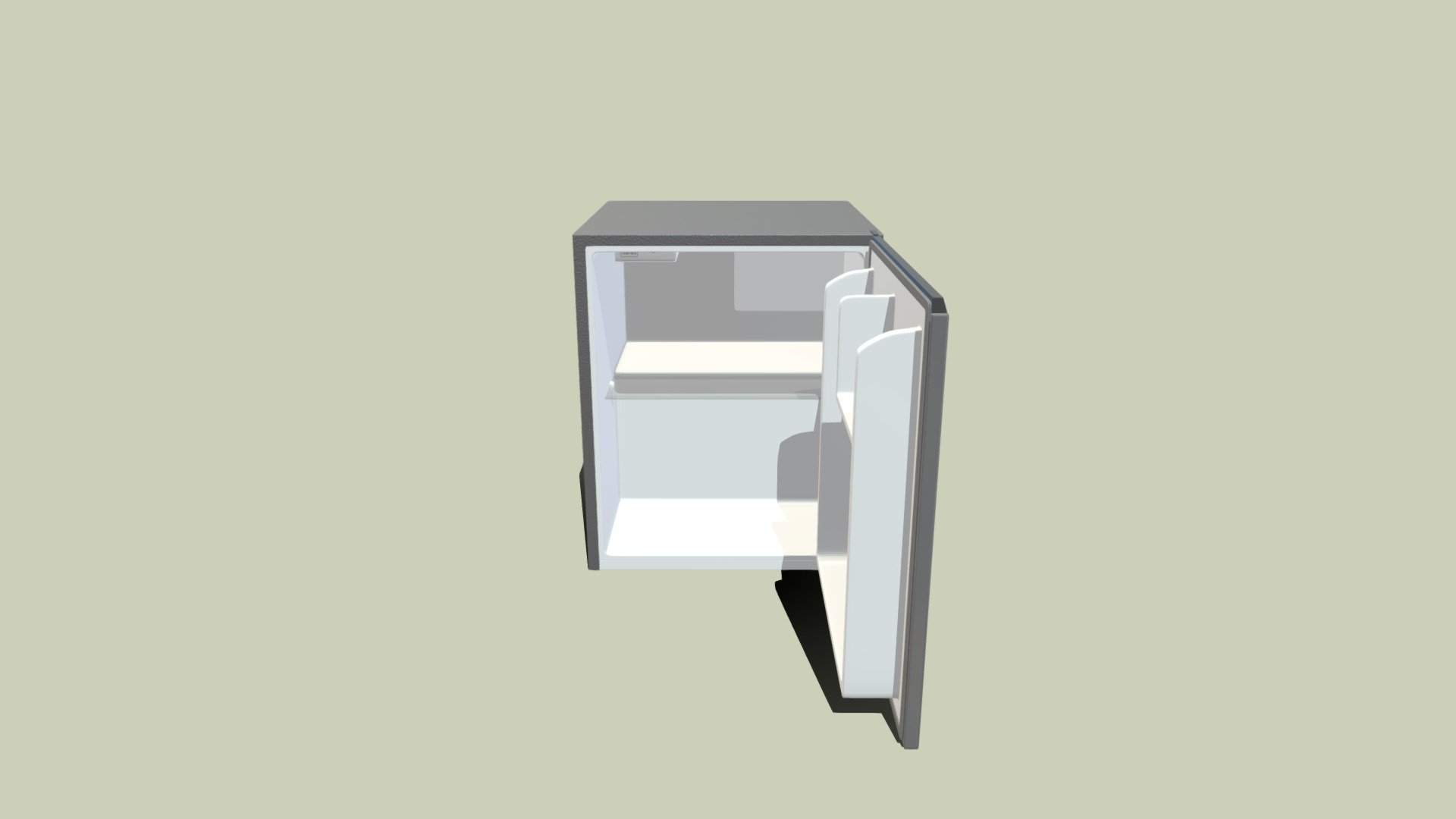 Mini Refrigerator (Open ver) - Download Free 3D model by htut_hutt ...