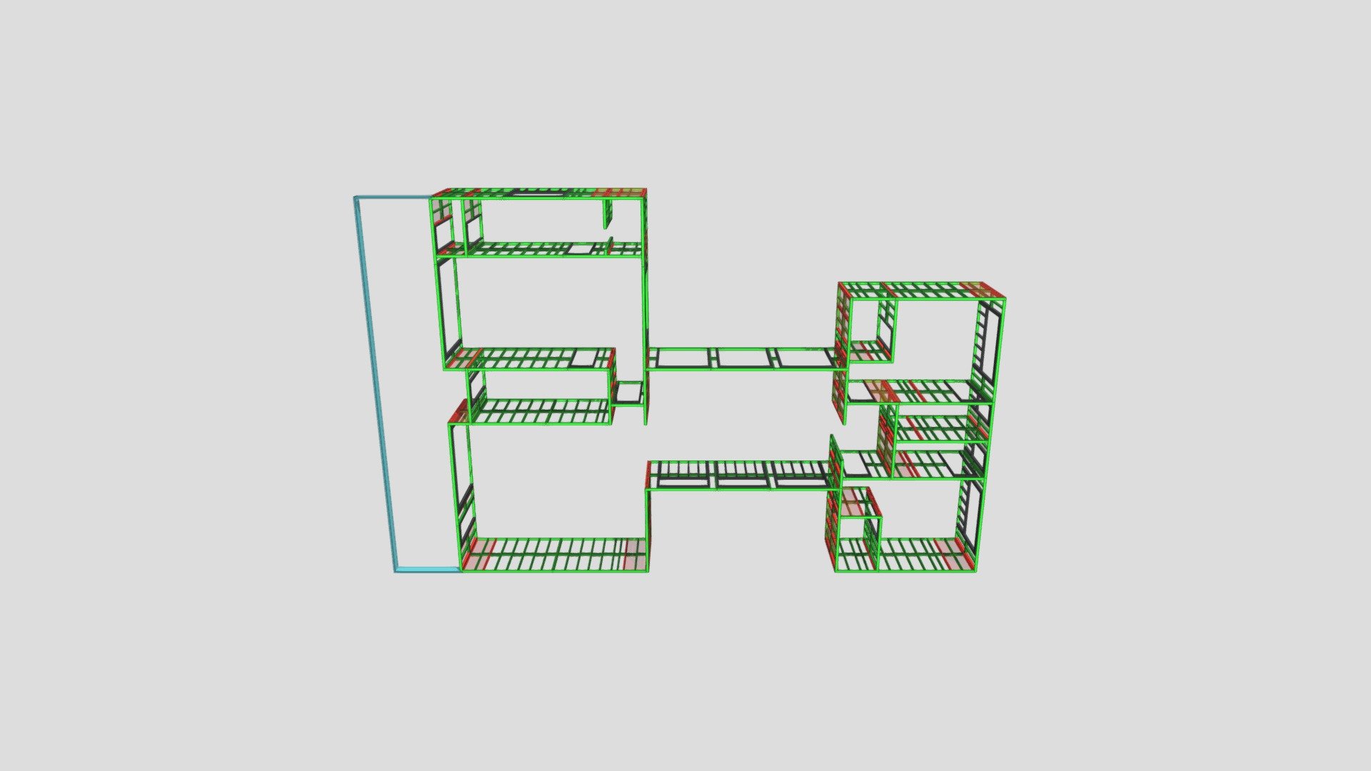 J6128 Upper Wall Frames 3D 30.03.23 - 3D model by BFTjayde [2870458] - Sketchfab