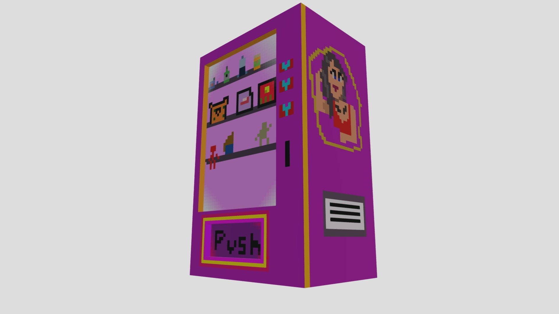 Vending machine - Download Free 3D model by MR_ZOMBIE-_- [287073f ...