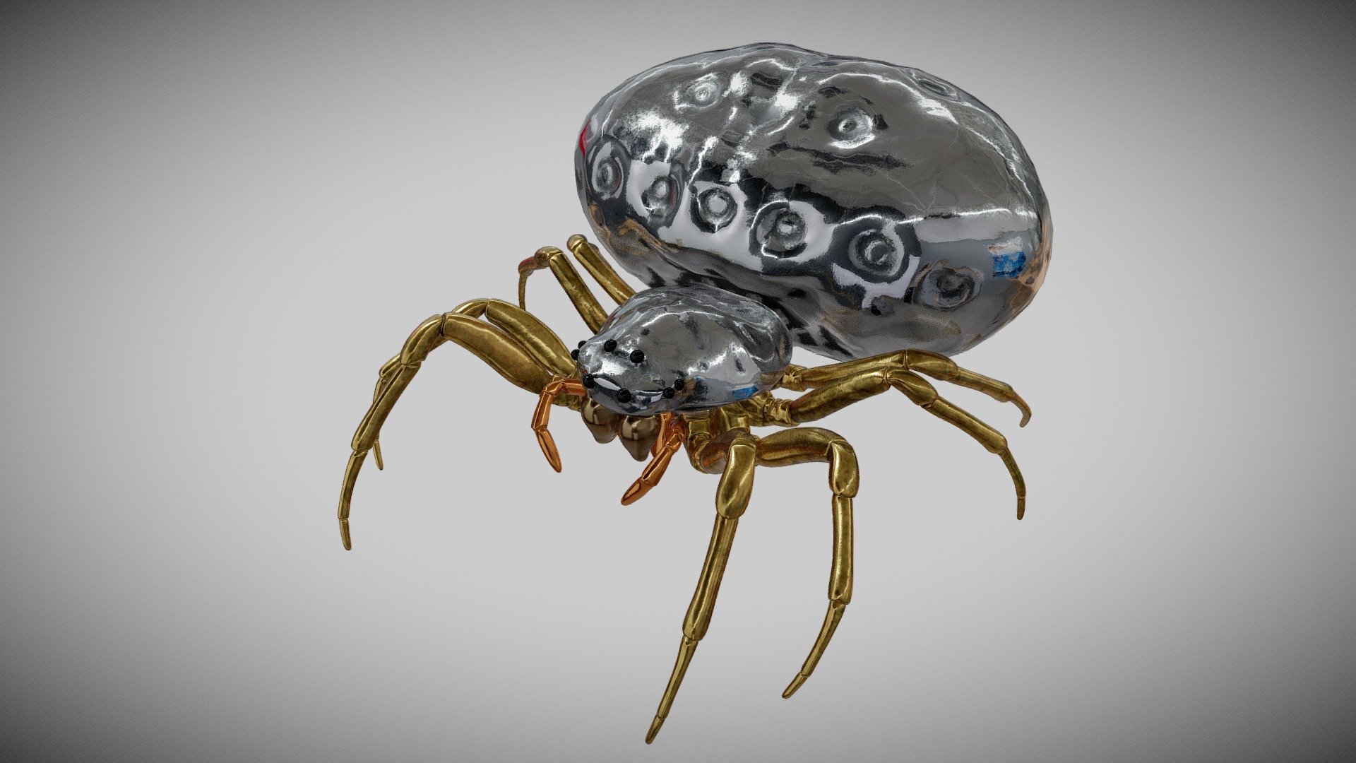 Spider metal - Download Free 3D model by Alessandro Zanetti ...