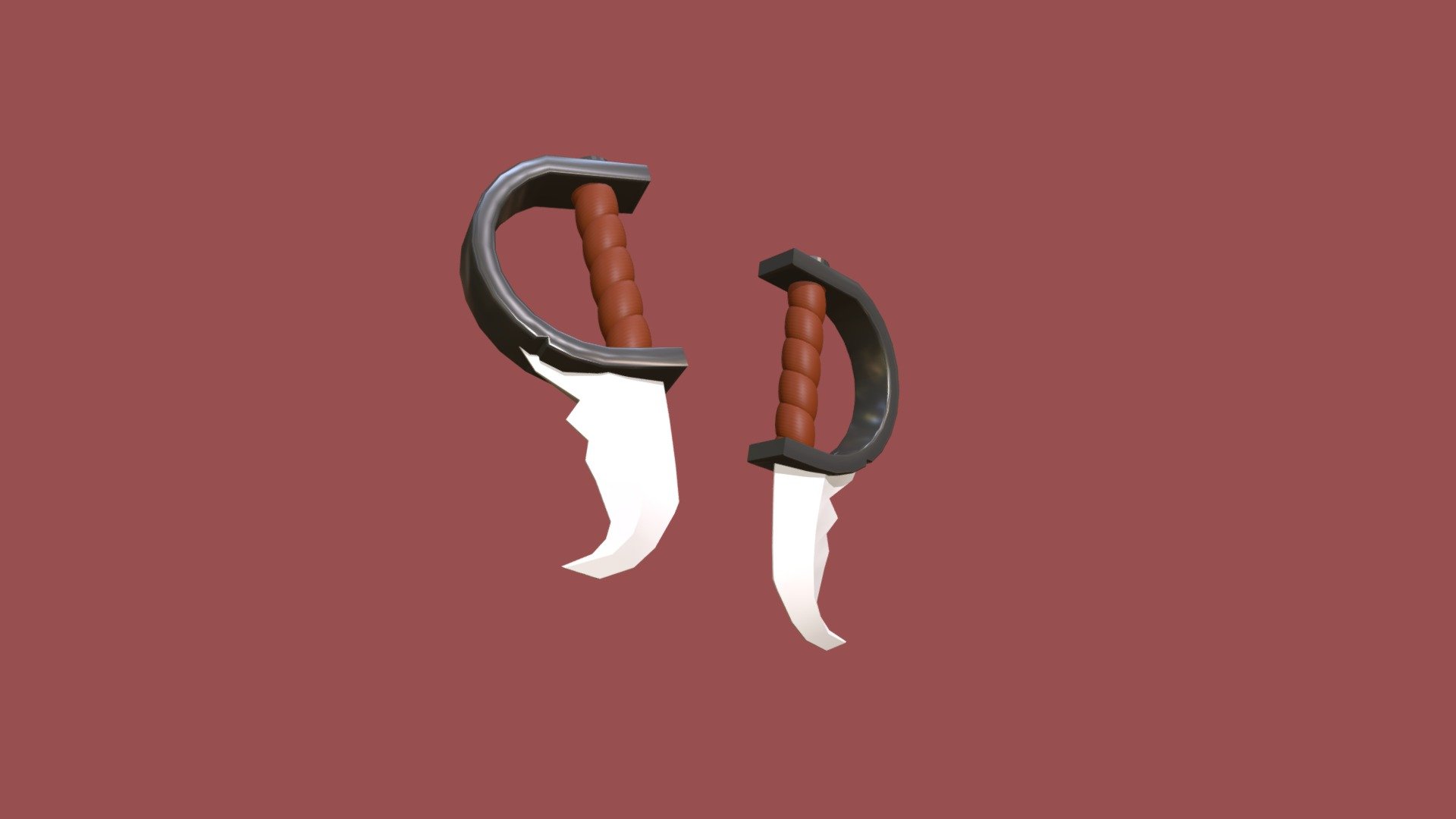 assassin's daggers - Download Free 3D model by skorpikor77 [2872a8c ...