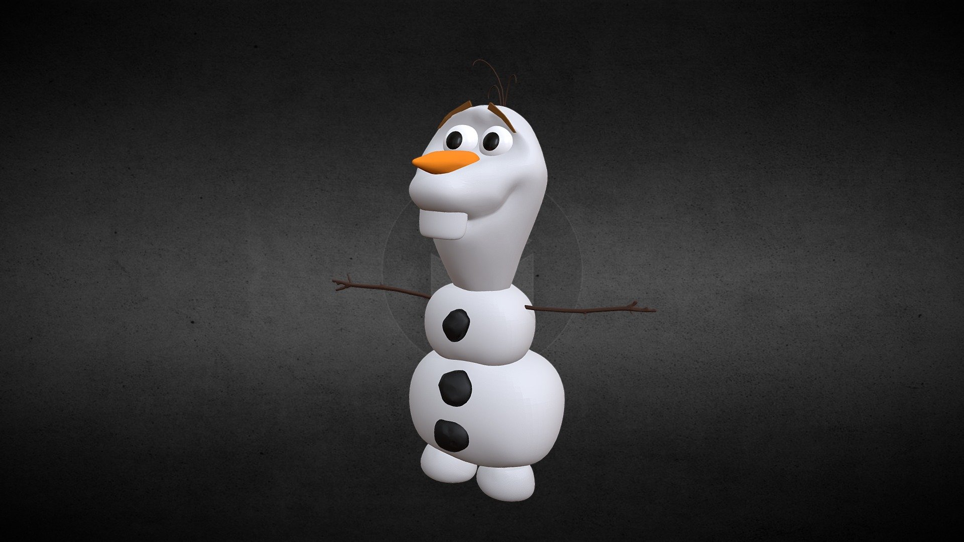 Olaf - Download Free 3D model by The SpezX (@SpezX) [2873450] - Sketchfab