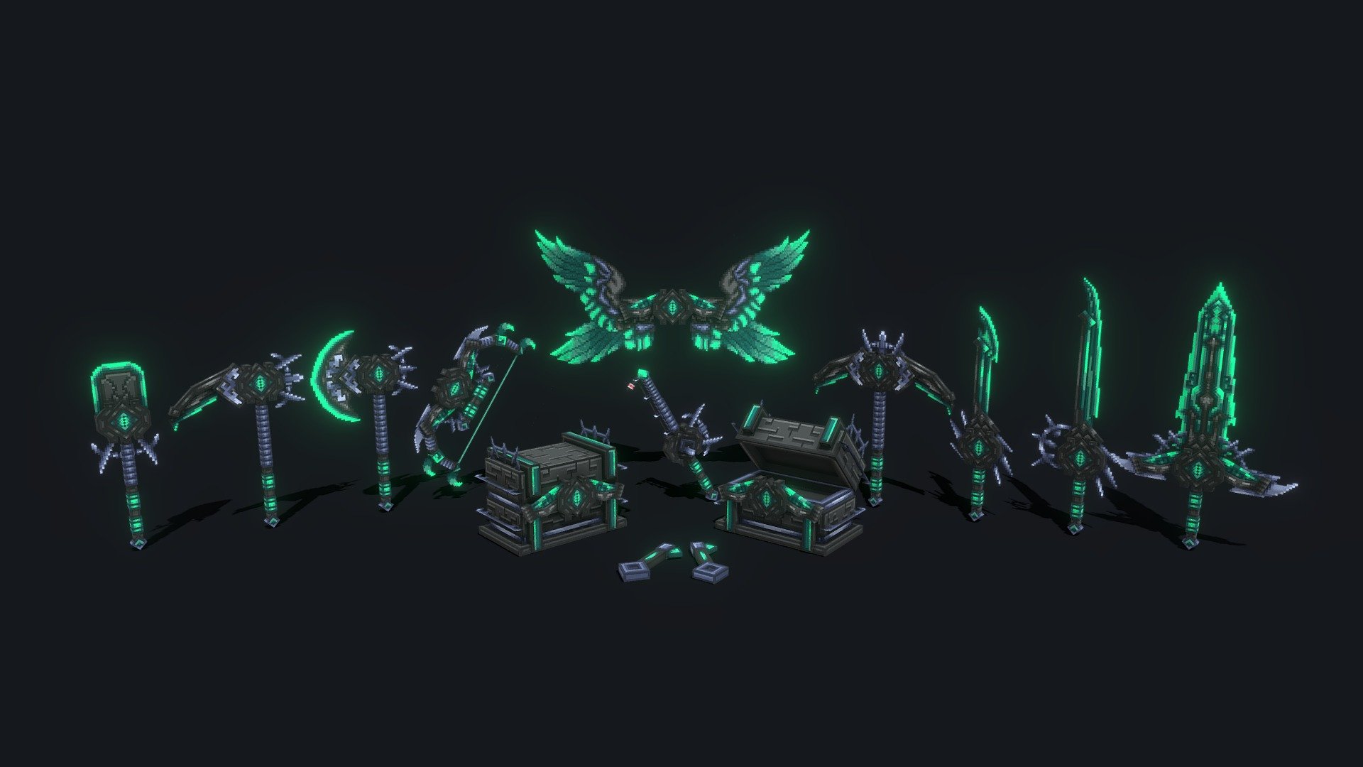 Ender Eye Pack - 3D model by Polygony (@polygonymc) [28739a6] - Sketchfab