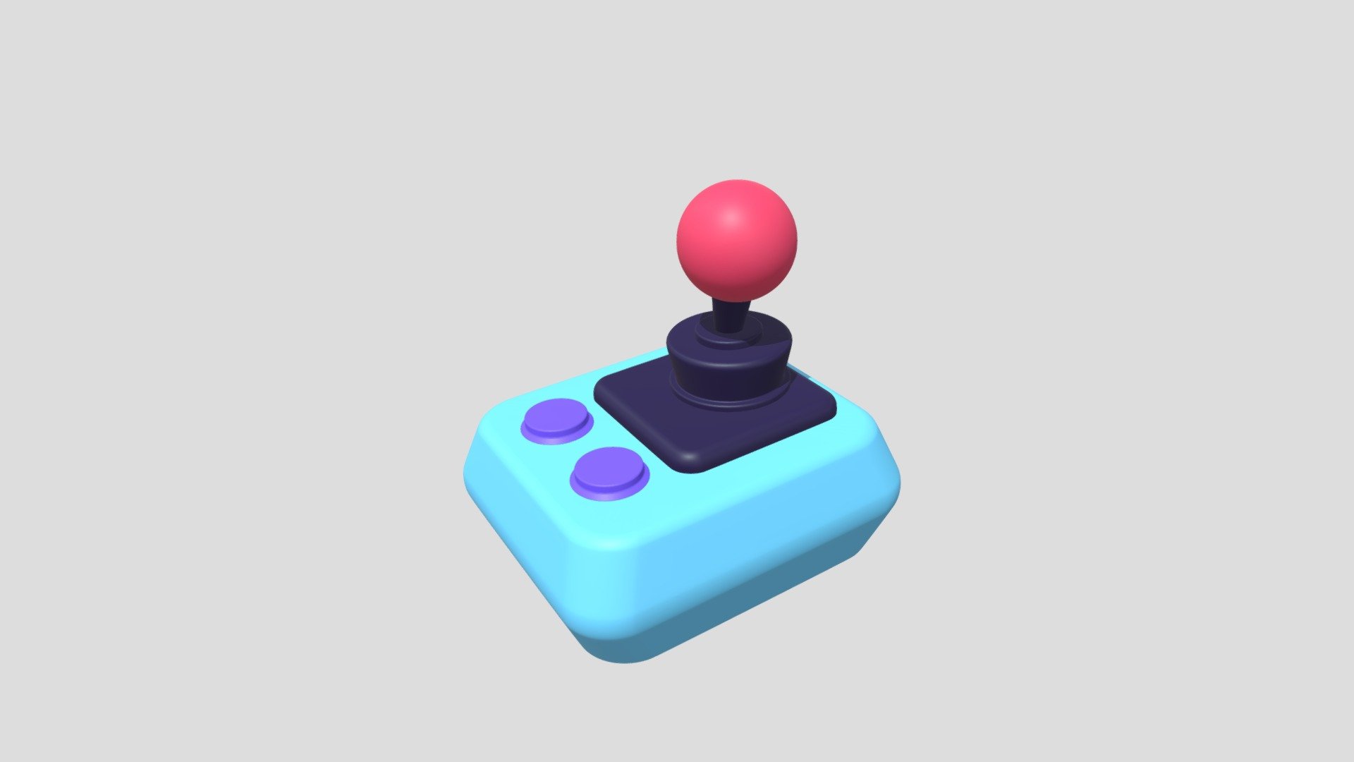 joystick video game gaming controller - Buy Royalty Free 3D model by ...