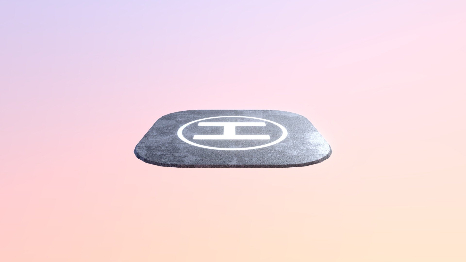Helicopter Pad - 3D model by Not Sure (@a_shepherd) [2875afa] - Sketchfab