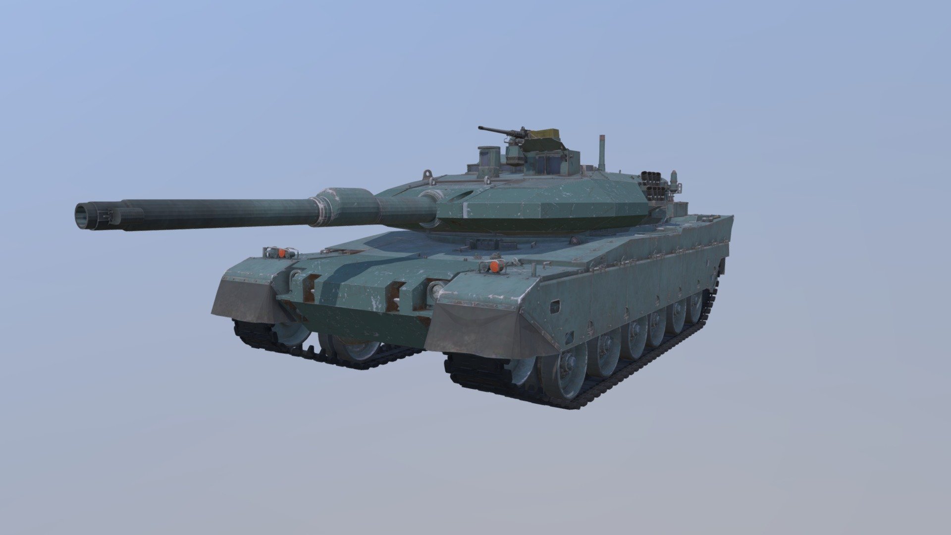 type90kai - 3D model by kantei10327 [2875b45] - Sketchfab