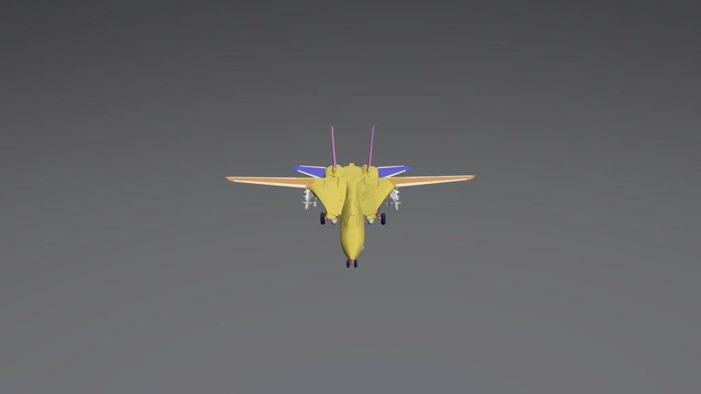 F 14 Tomcat - 3D model by ZUDIN ILYA (@ZUDINILYA) [287945f] - Sketchfab