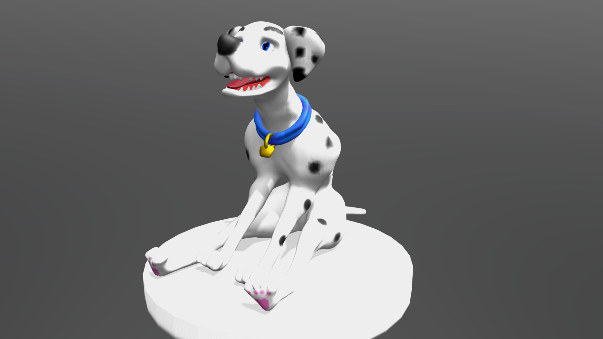 Peggy Dog Statue 3d for print Concept - 3D model by xeratdragons ...