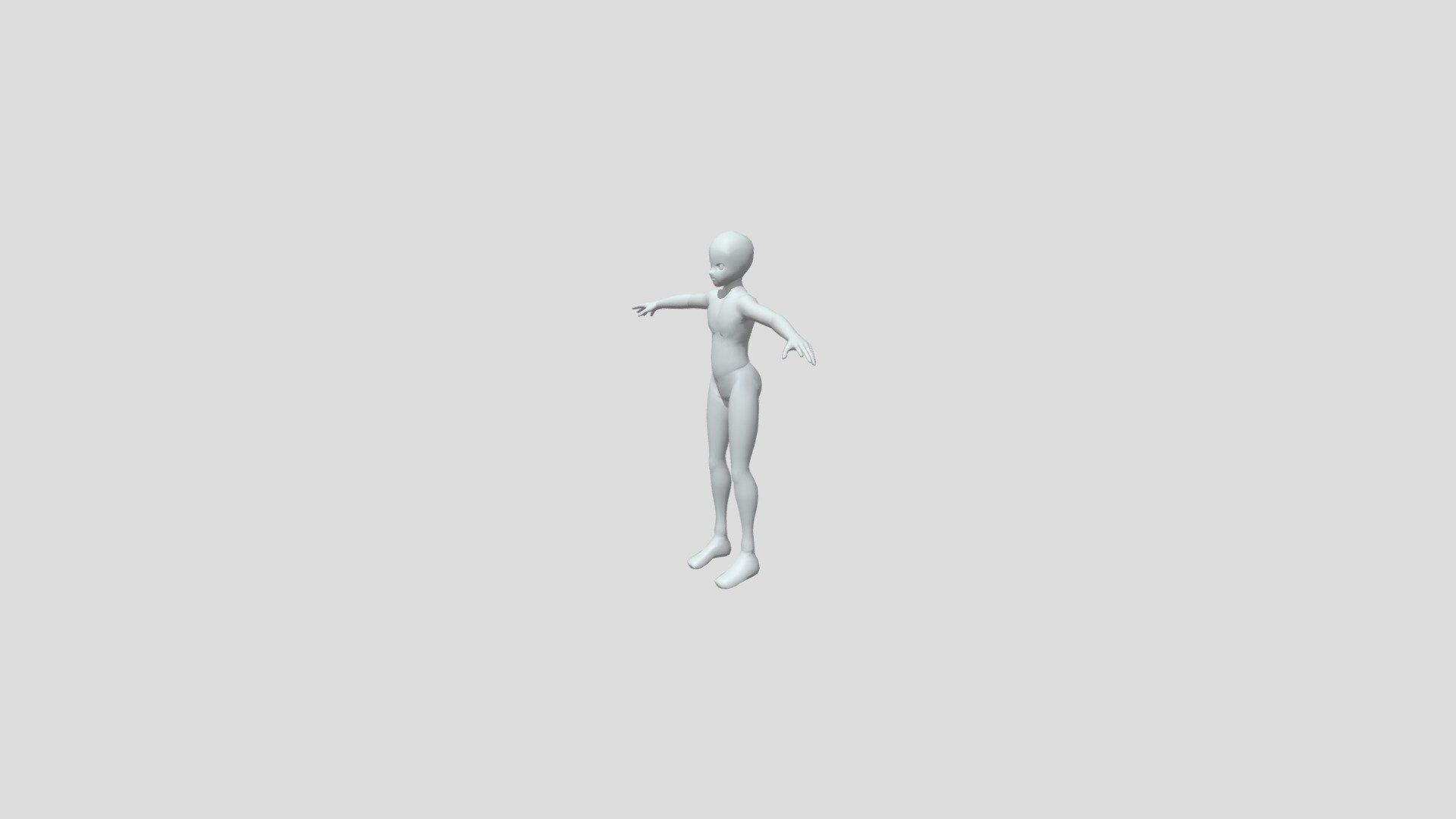 Body Topology lowpoly (for animation) - Download Free 3D model by ...