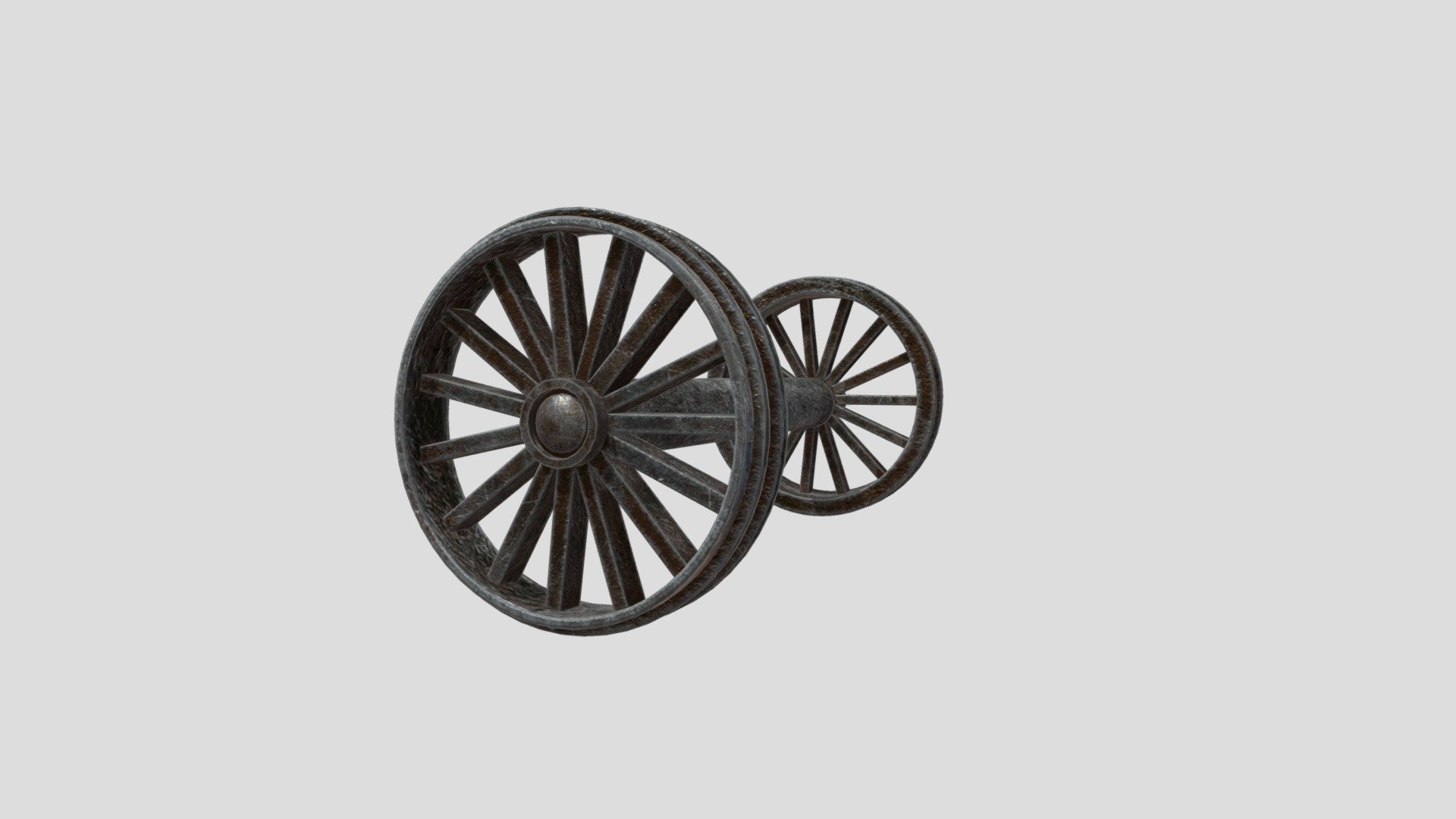 Front wheels for rusty train - Download Free 3D model by scook182 ...
