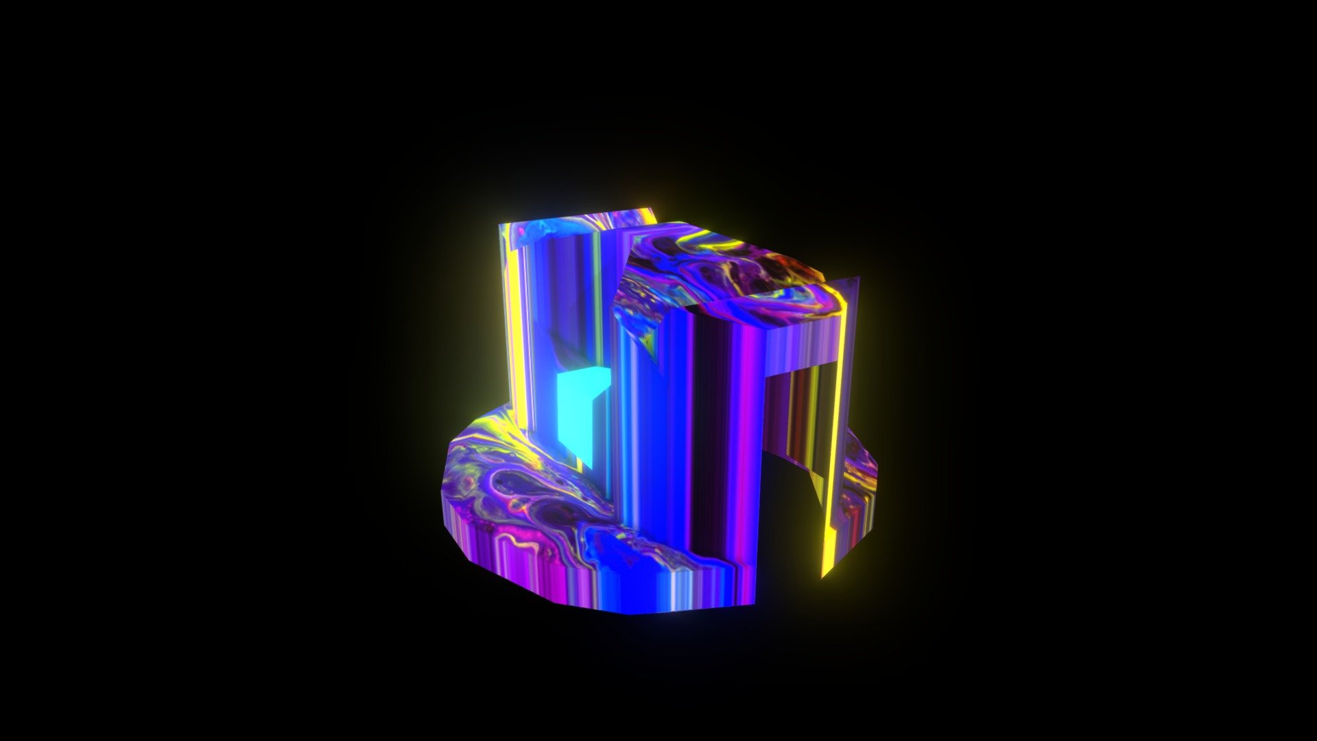 LMD Tunnel Paint Pour Pattern 02 - Download Free 3D model by lmdesigns8 ...