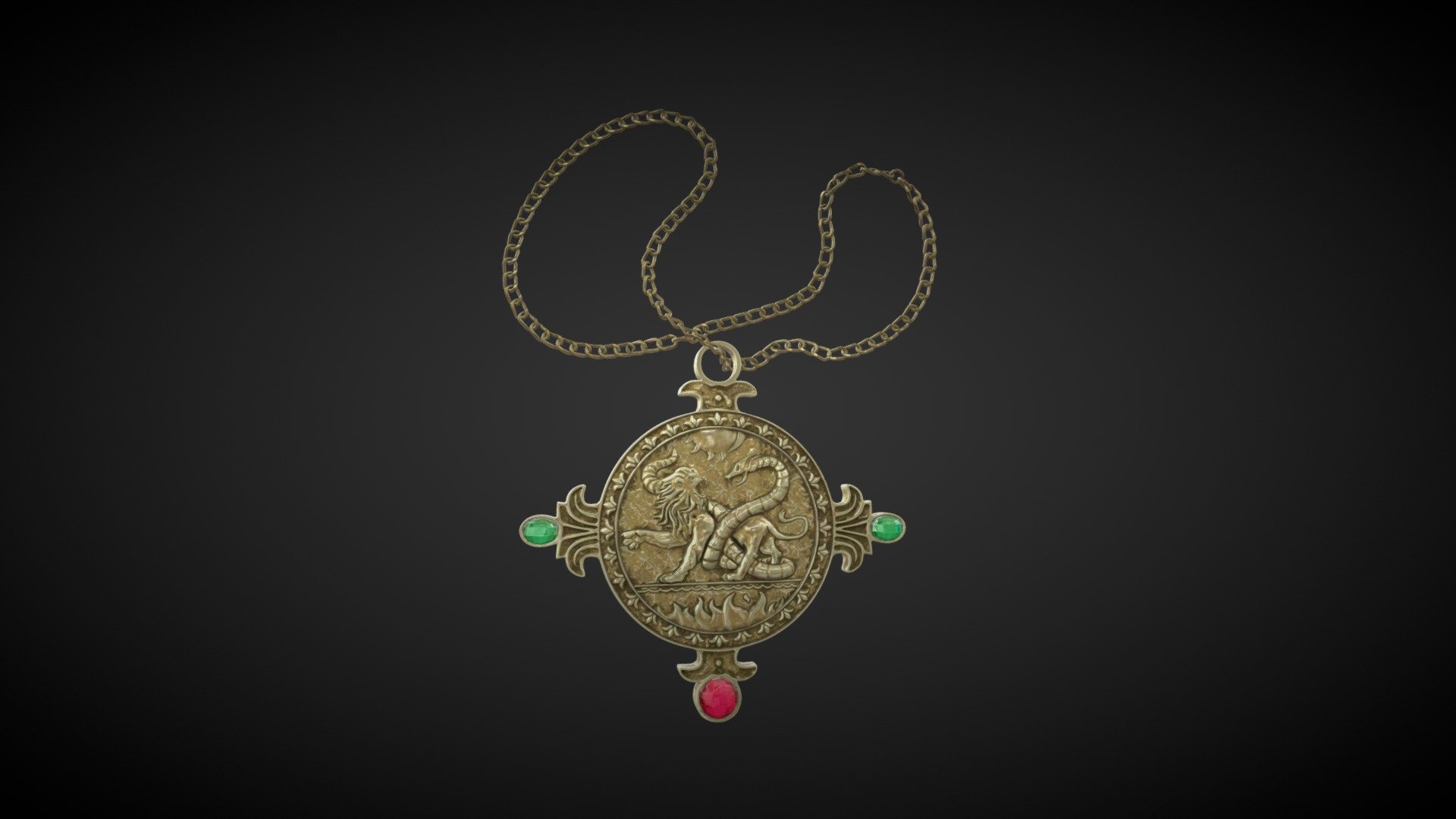 Golden Talisman - Download Free 3D model by Betta (@Betta20) [2883c63 ...
