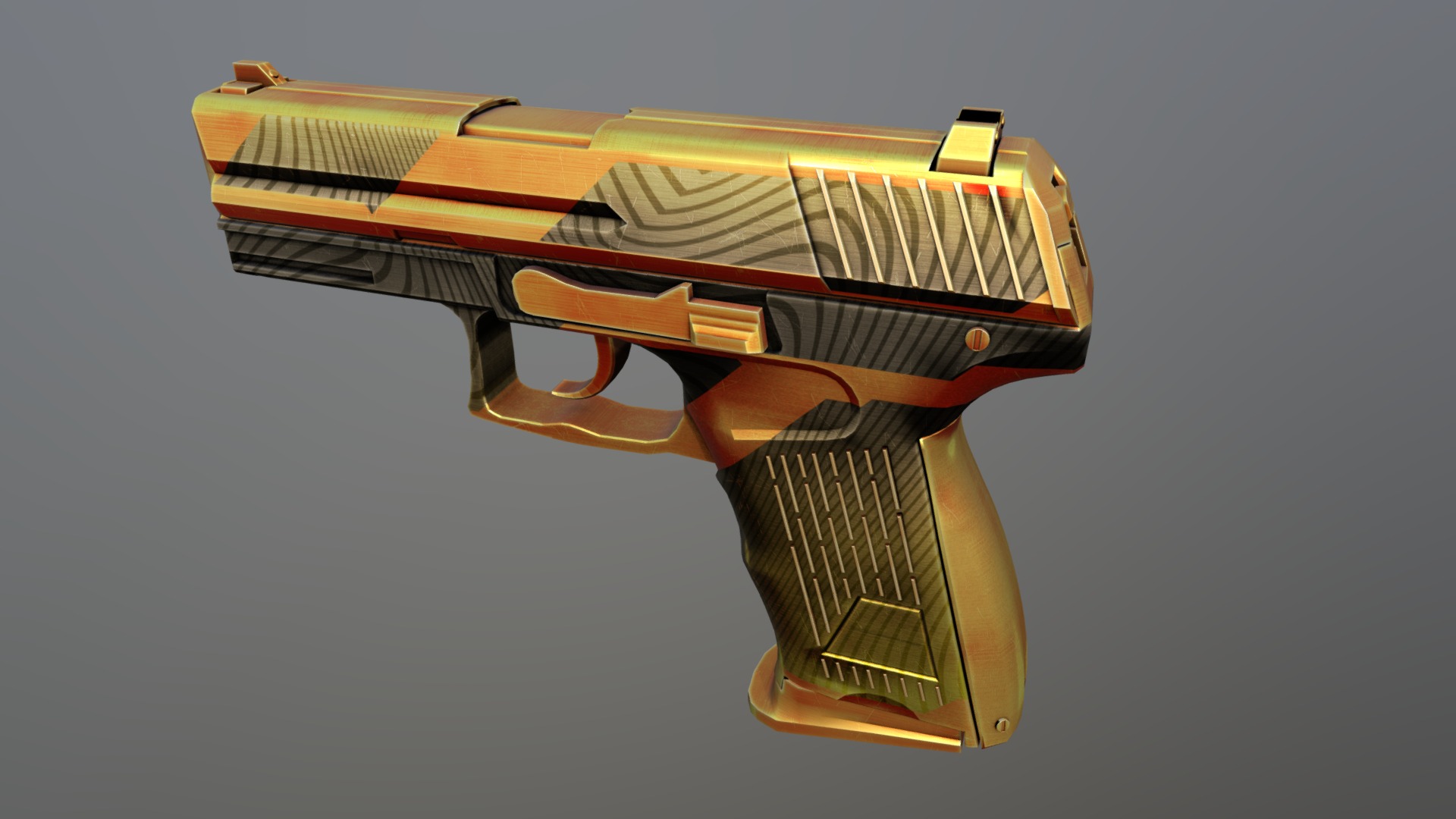 P2000 | RUSH - 3D model by dC98 [28843ba] - Sketchfab