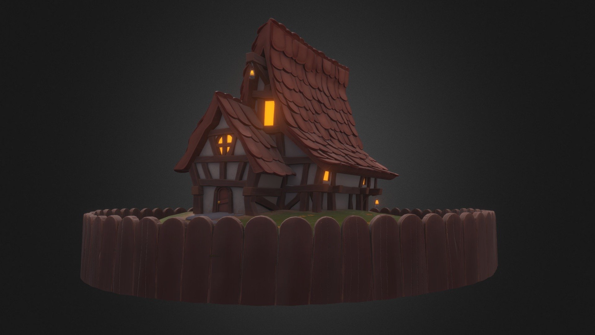 Little House - 3D model by smelsa [2884be8] - Sketchfab