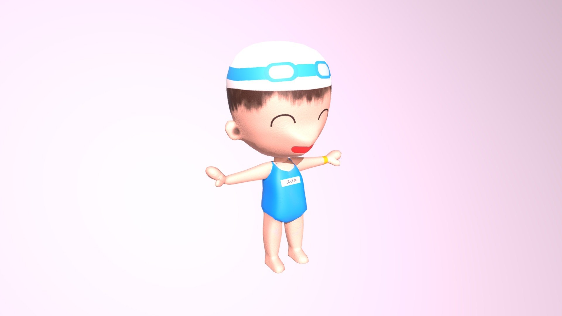 Simple Guy - 3D model by RainTrace [2884e80] - Sketchfab