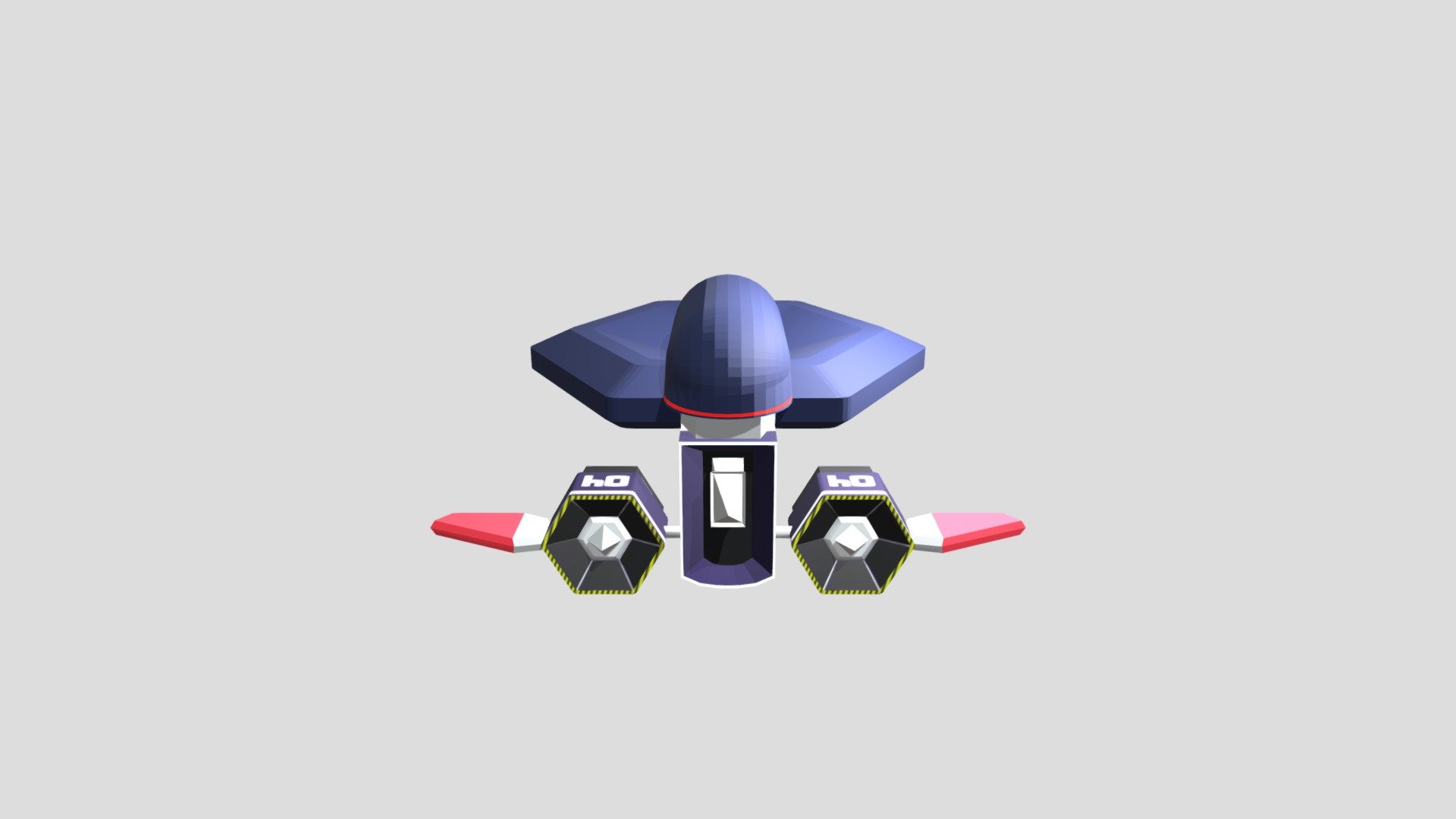 GUN Hawk - Download Free 3D model by RebelliousRobot [2885514] - Sketchfab