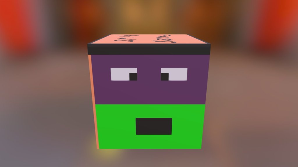The Cube Of Faces - 3D model by William.S2139 [28855e0] - Sketchfab