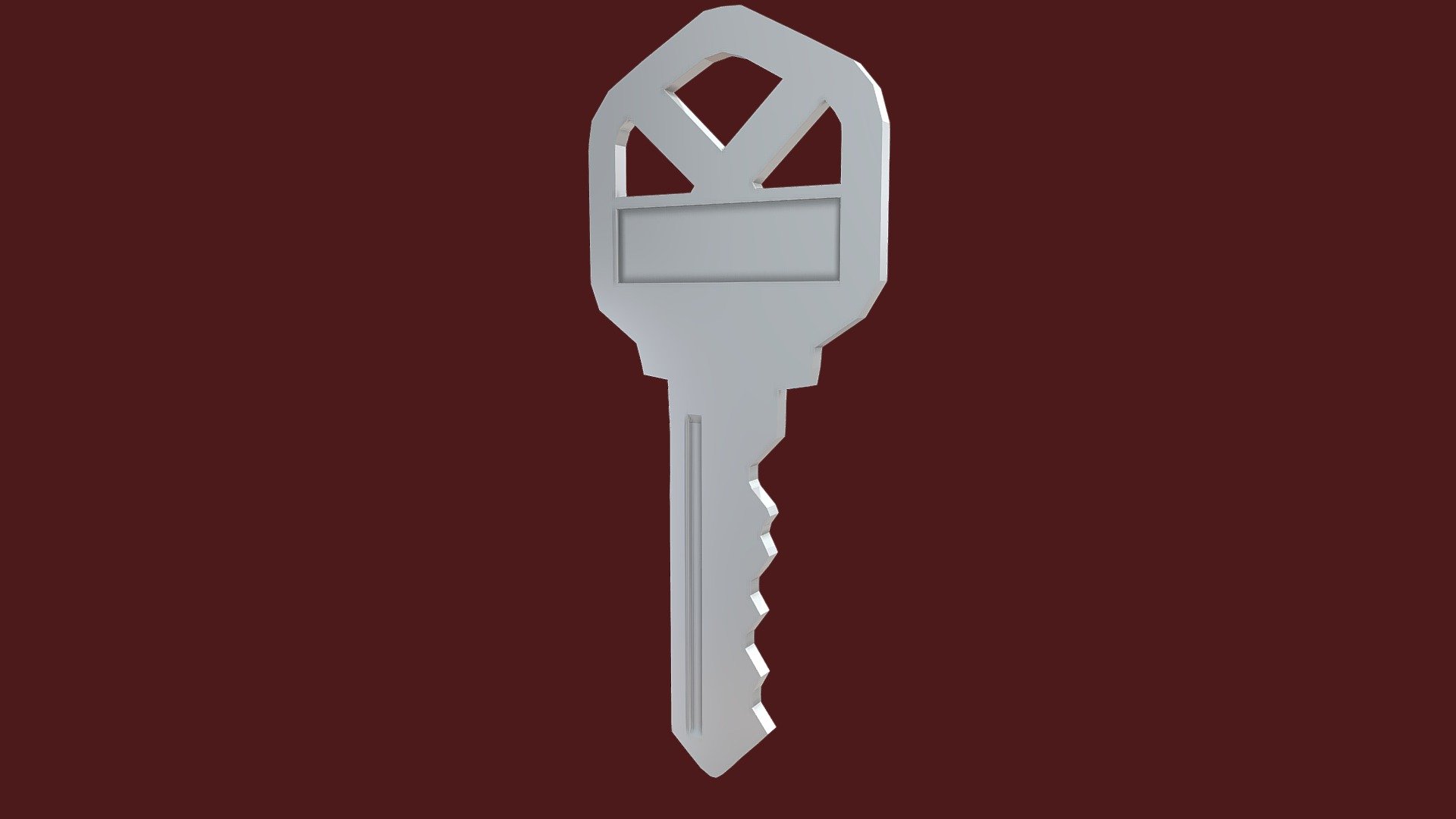 Simple Key - 3D model by Pichael Productions (@Pichael3000) [288593a ...
