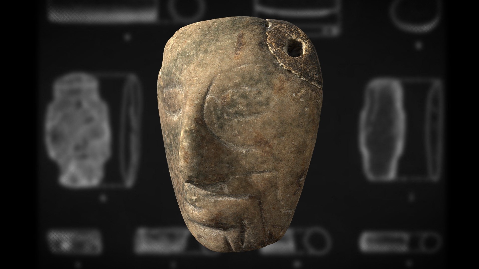 Short-nosed God Mask - Download Free 3D model by Frank McMains ...