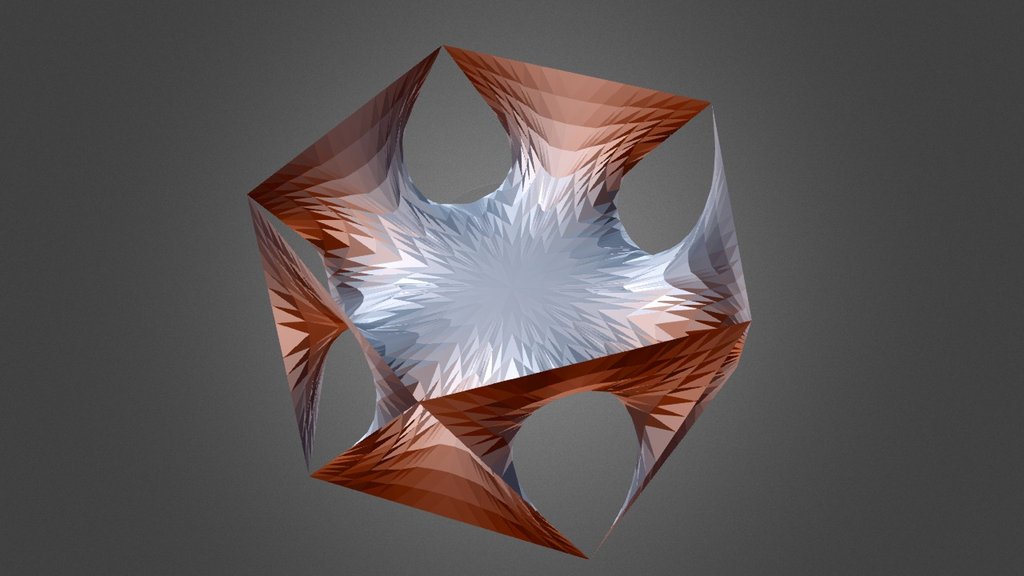 Pentagonal Antiprismal Minimalsurface - 3D model by yoshiaki.araki ...