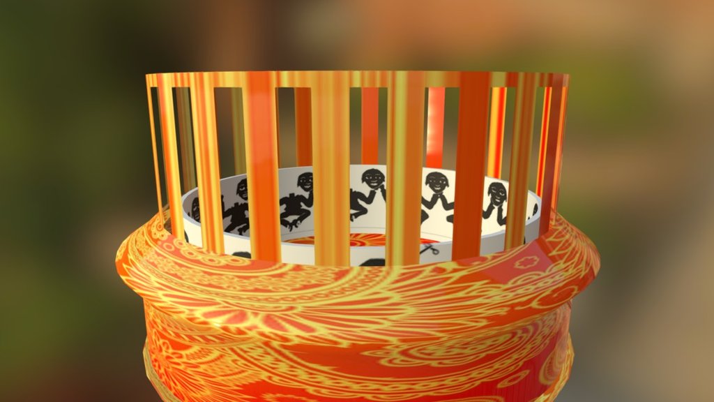 Zootrópo - 3D model by sergiocortes [2888896] - Sketchfab