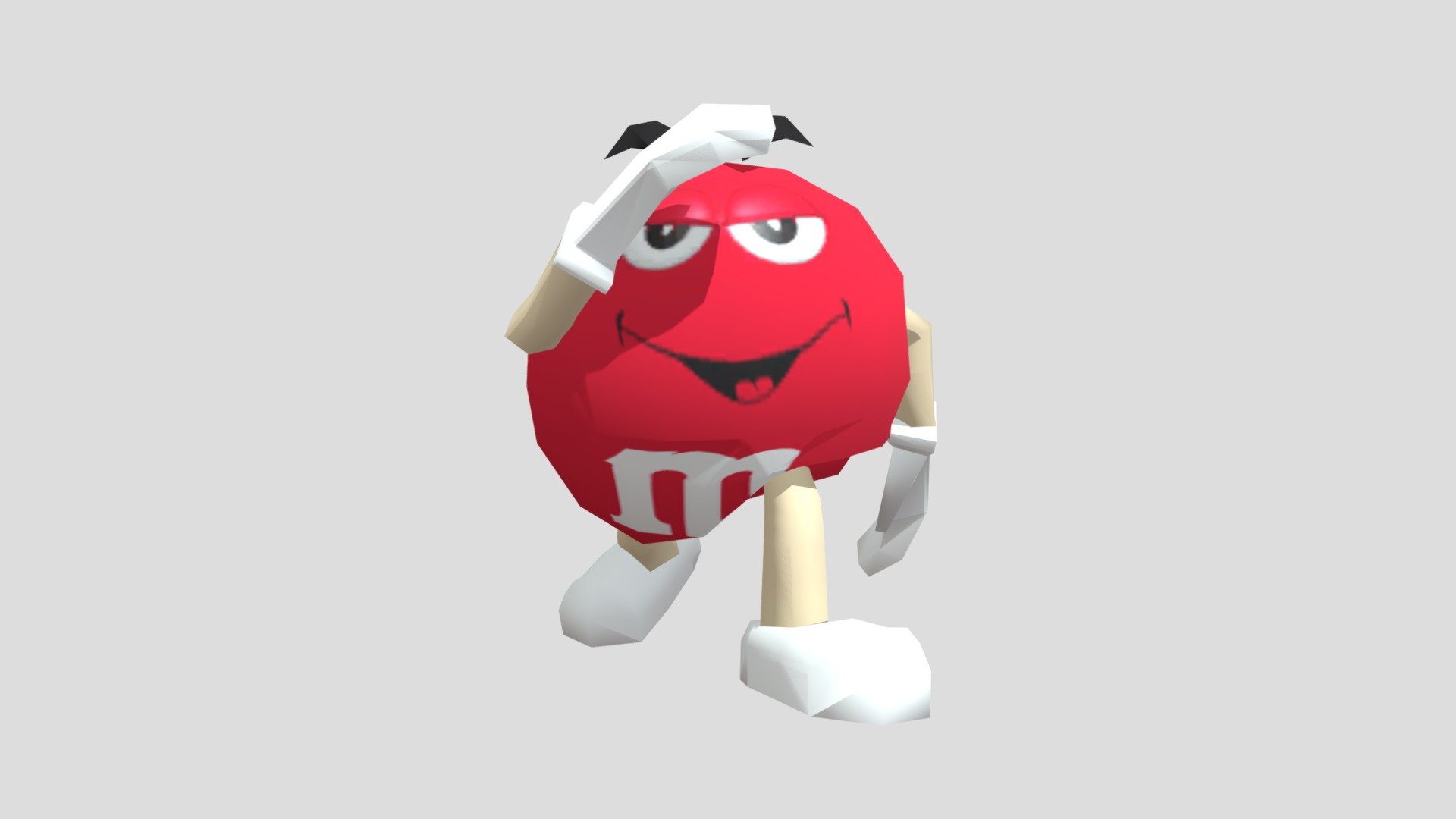 M&Ms Red Run 2 - Download Free 3D model by mohd.akmal.mahyudin [2888dbf] - Sketchfab