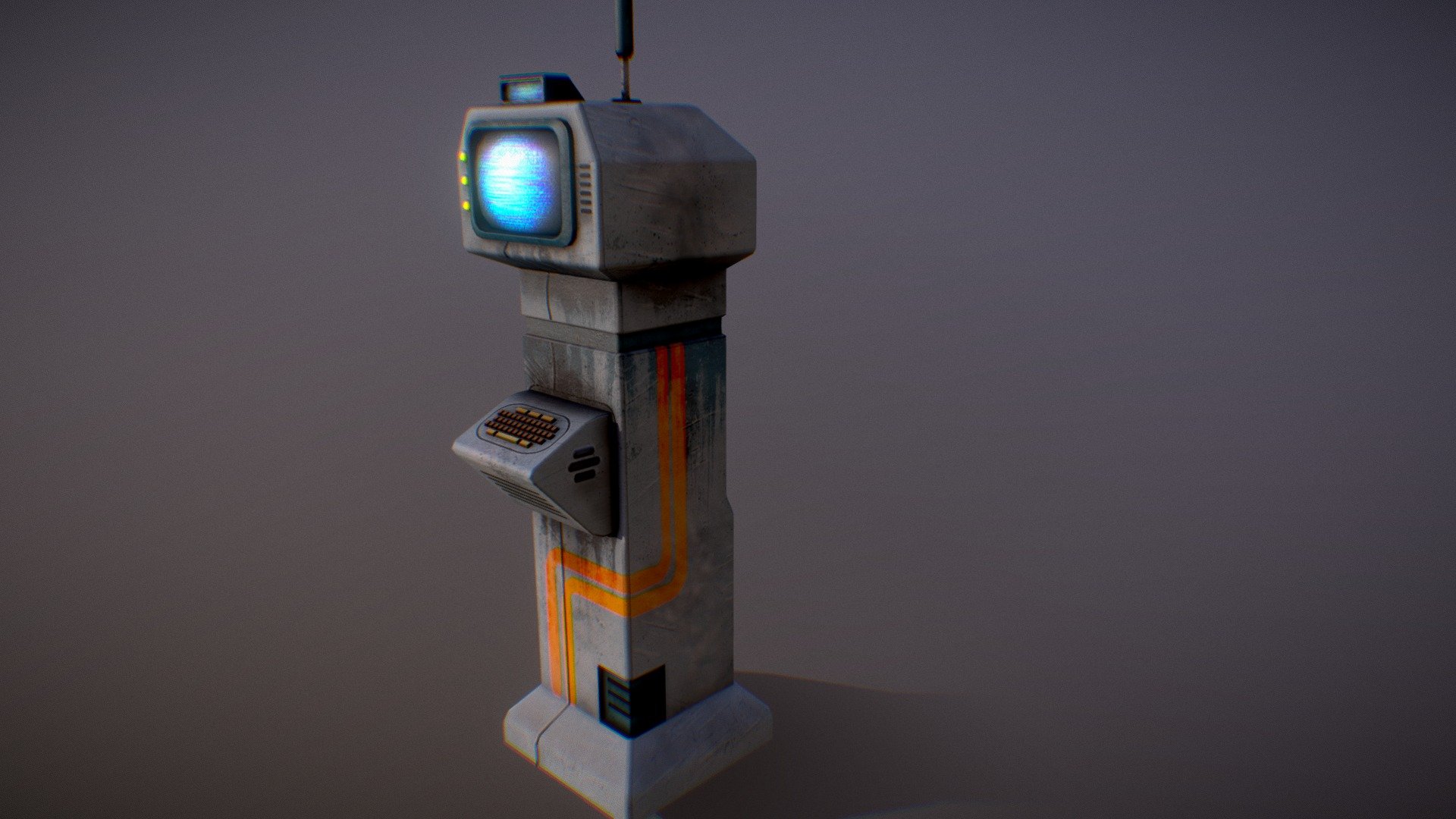 Console - 3D model by MateoGomezLalonde [2889000] - Sketchfab