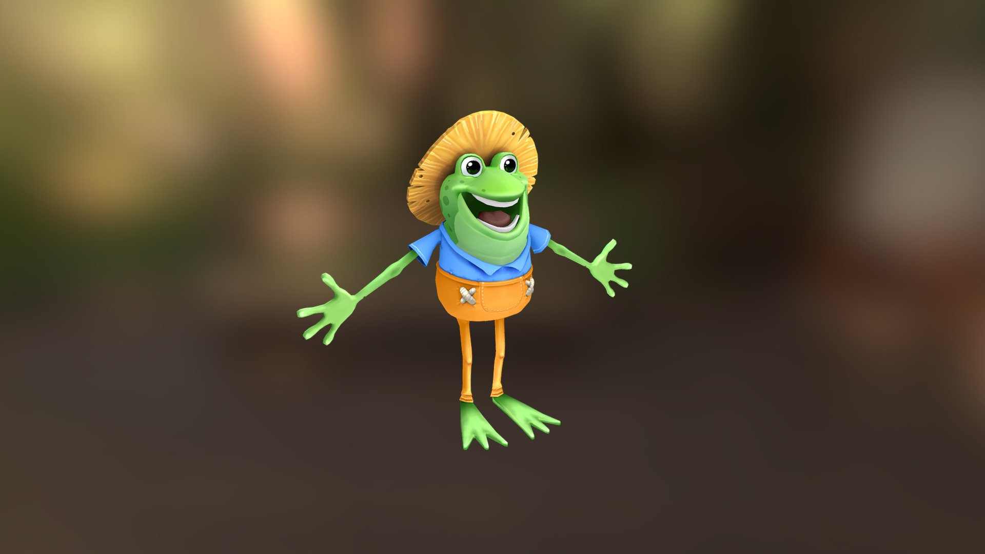 Frogling - 3D model by SAIRUS_creative [2889a23] - Sketchfab