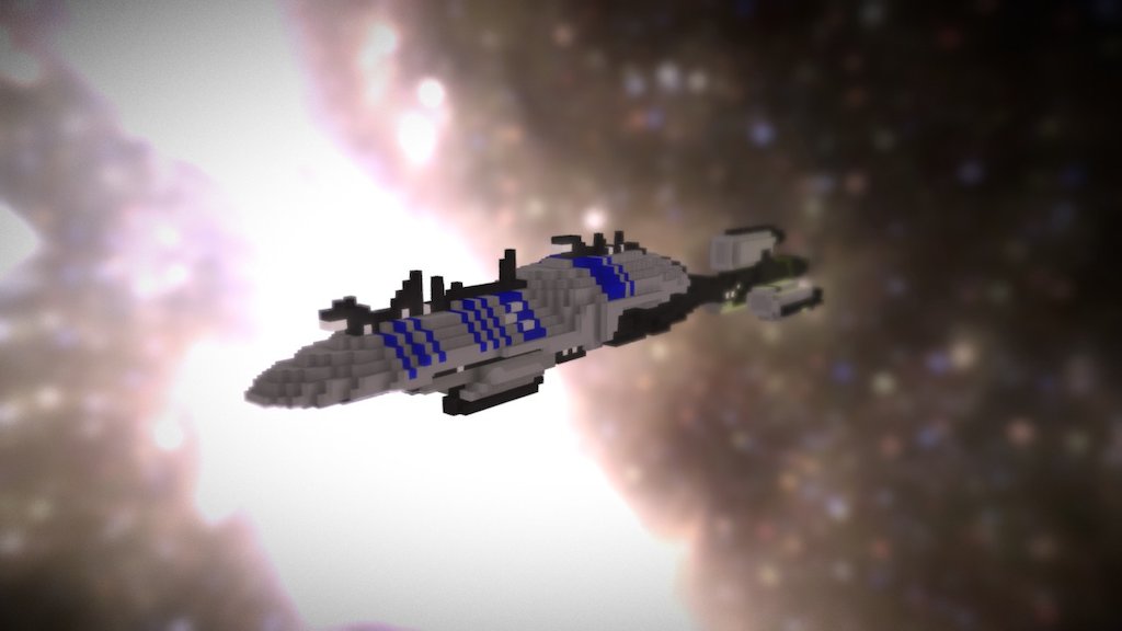 Star Wars - Recusant-Class Cruiser (voxel) - Download Free 3D model by ...