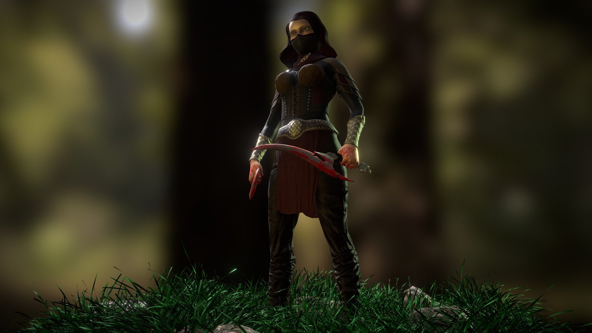 Rogue - 3D model by CK (@xcellf) [288b12b] - Sketchfab