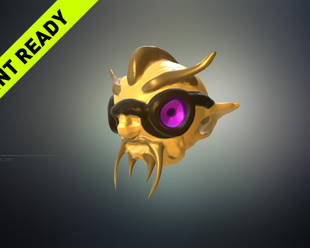 Goggled Head - Download Free 3D model by Chaitanya Krishnan ...