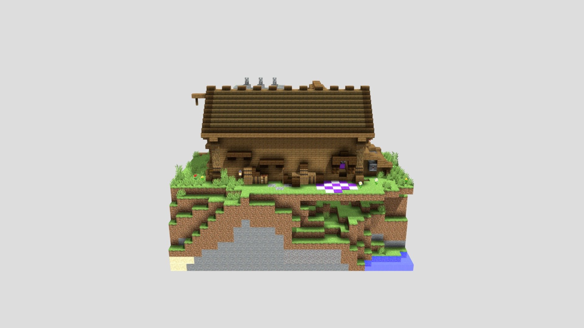 Mapa Cities SMP - 3D model by fertynho [288c6af] - Sketchfab