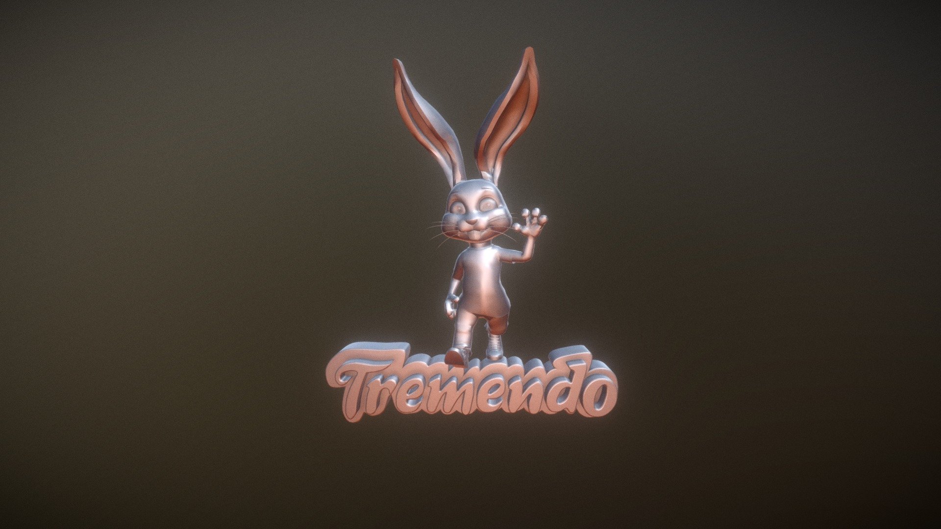 Tremendo C Logo - 3D model by chindogu.visual [288dc17] - Sketchfab