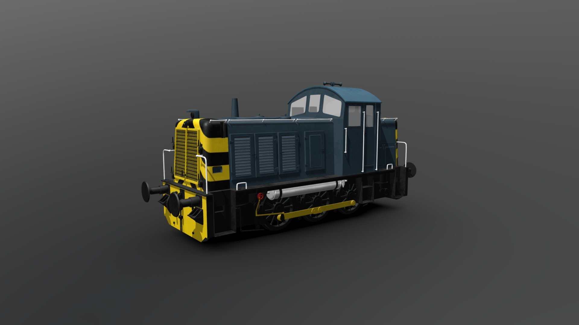 British Rail Class 07 Shunter Loco - Download Free 3D model by ...