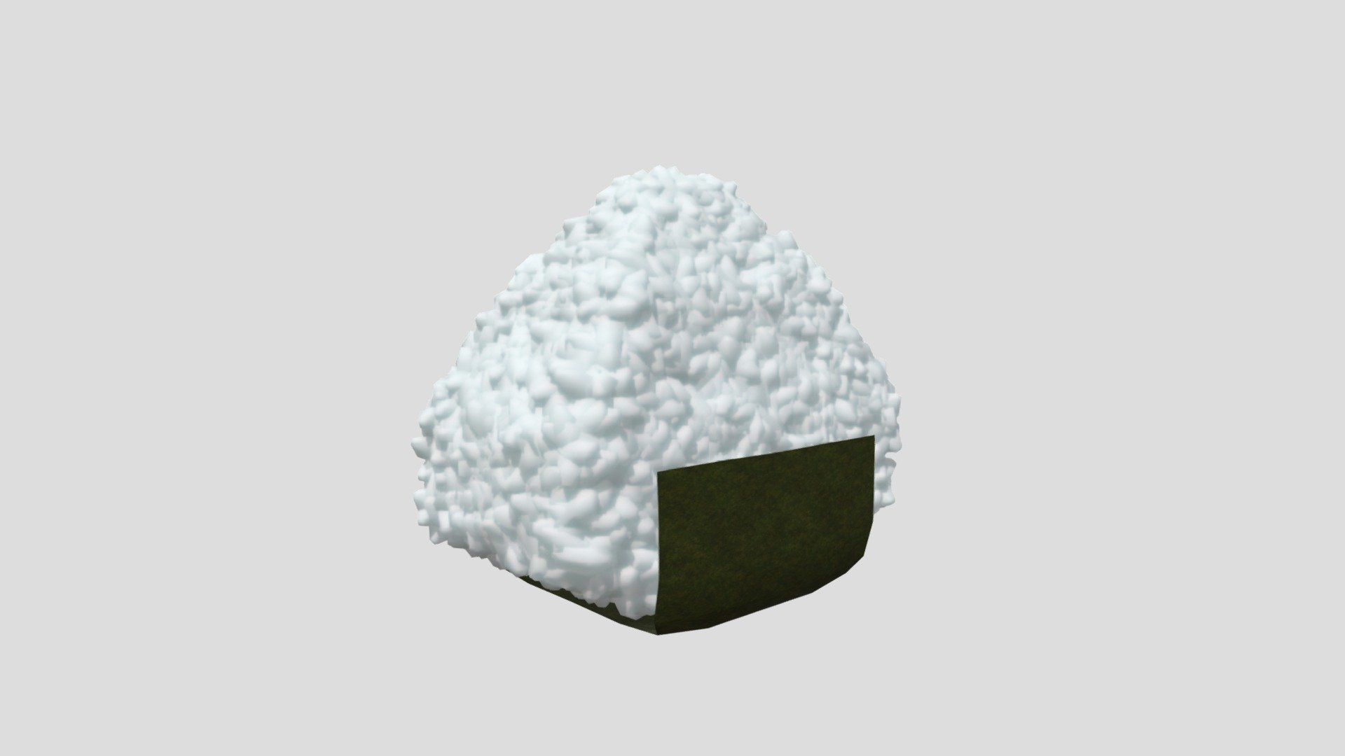 Riceball - 3D model by Charles_Reitcheck (@reit0953) [288fa0e] - Sketchfab