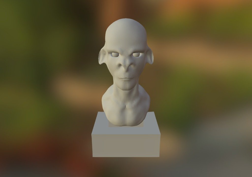 Creature With Base - 3D model by gem75 [289050b] - Sketchfab
