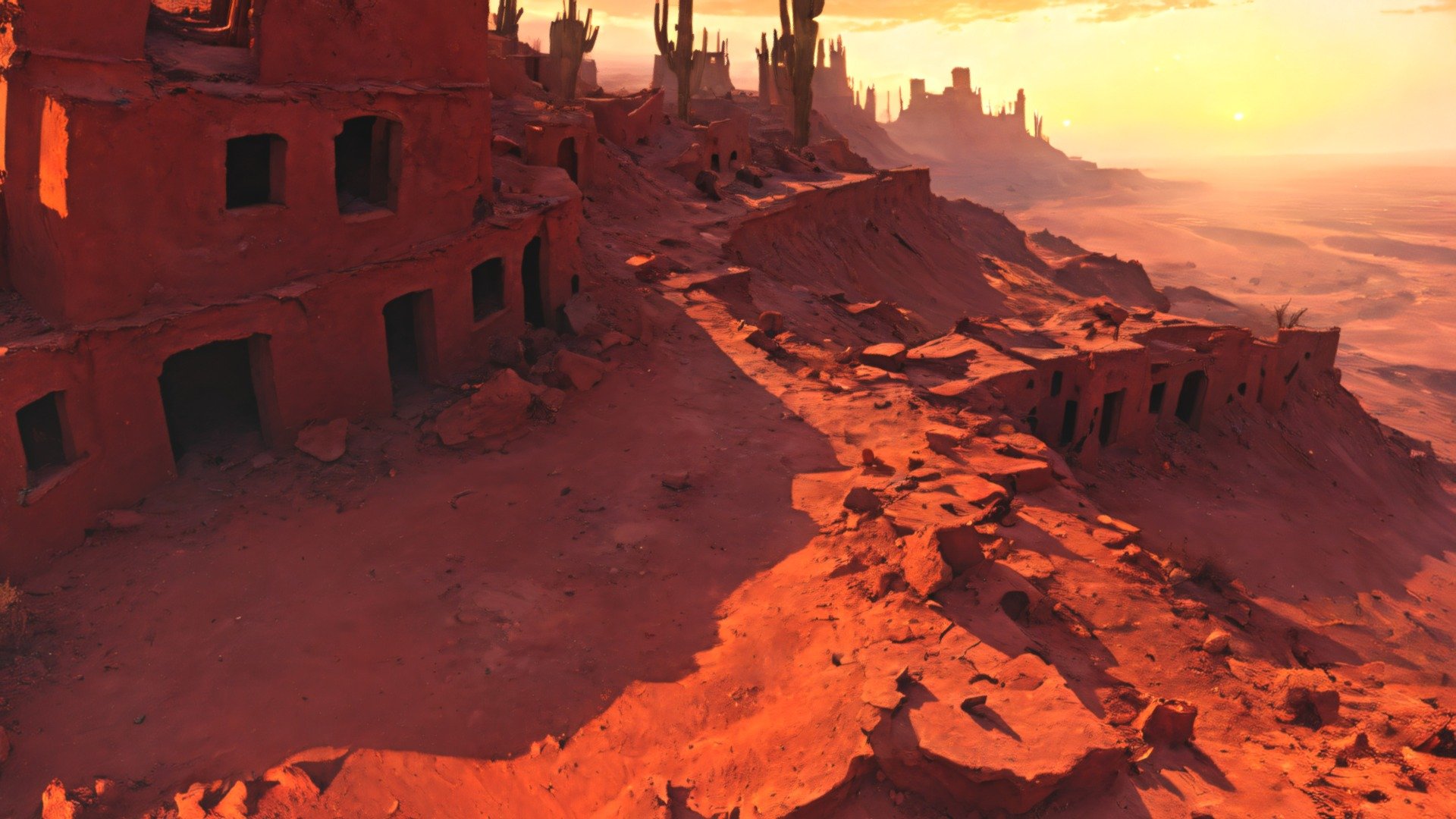 HDRI Post-Apocalyptic Desert Megapack - Buy Royalty Free 3D model by ...