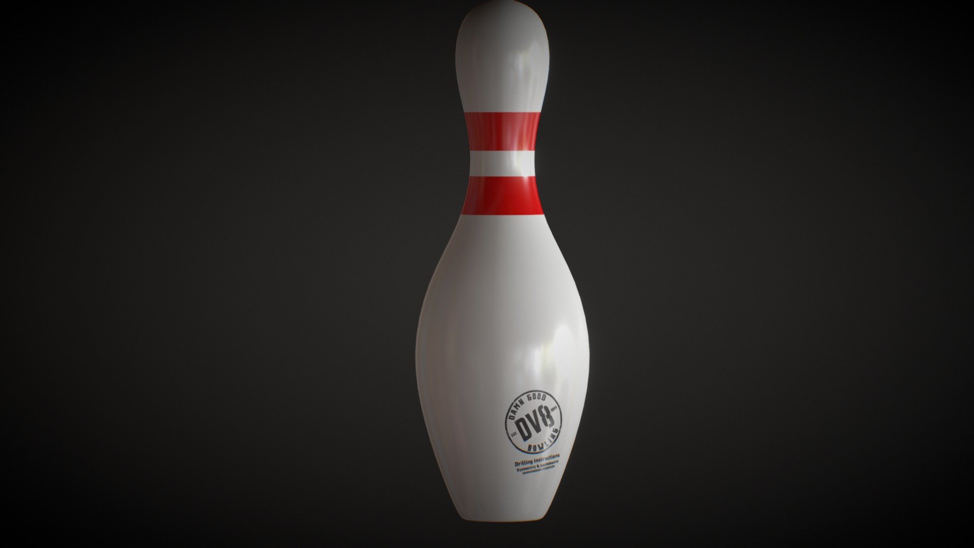Bowling Pin - 3D model by danydc (@maljutt) [2894626] - Sketchfab