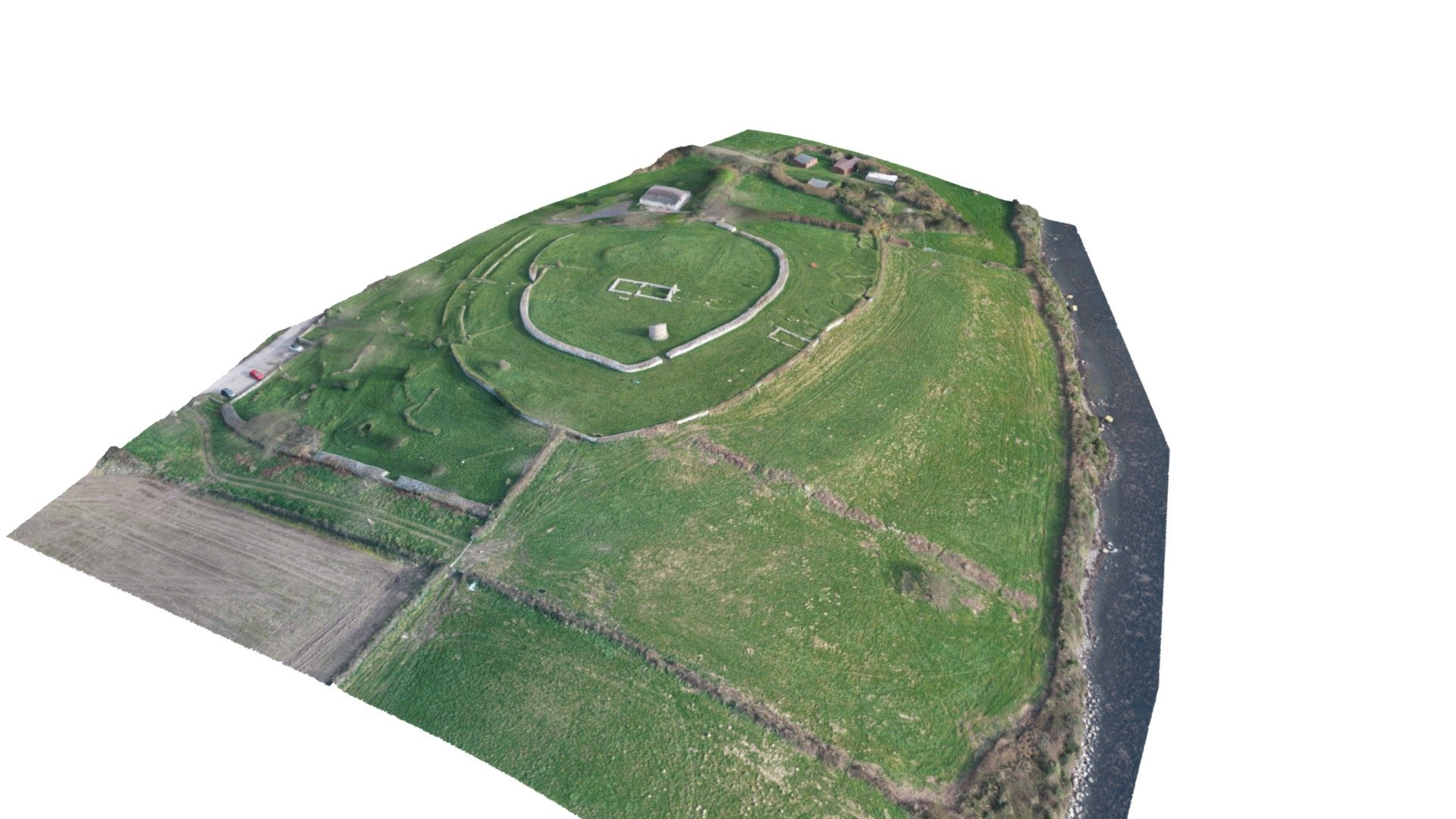 Nendrum Monastery - 3D model by Archaeology @ Queen's University ...