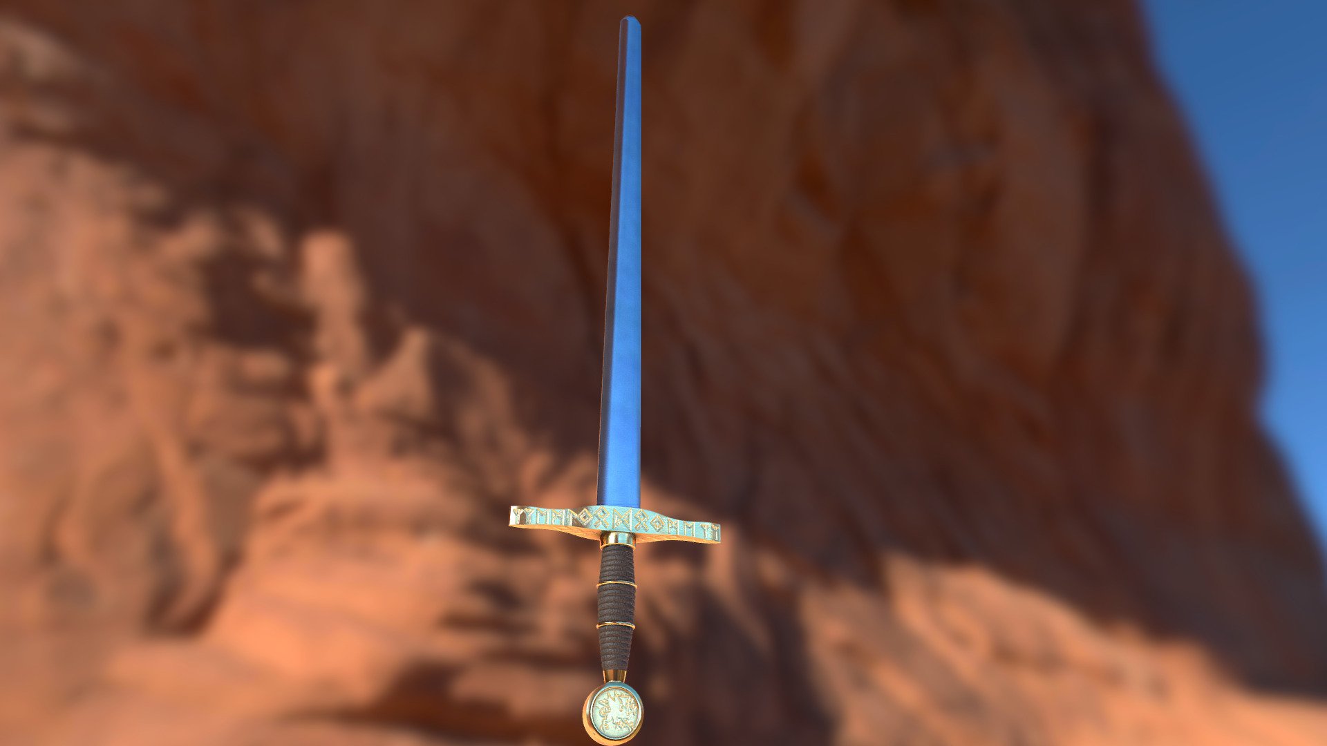 The Excalibur - Download Free 3D model by Kelisei Ventura ...