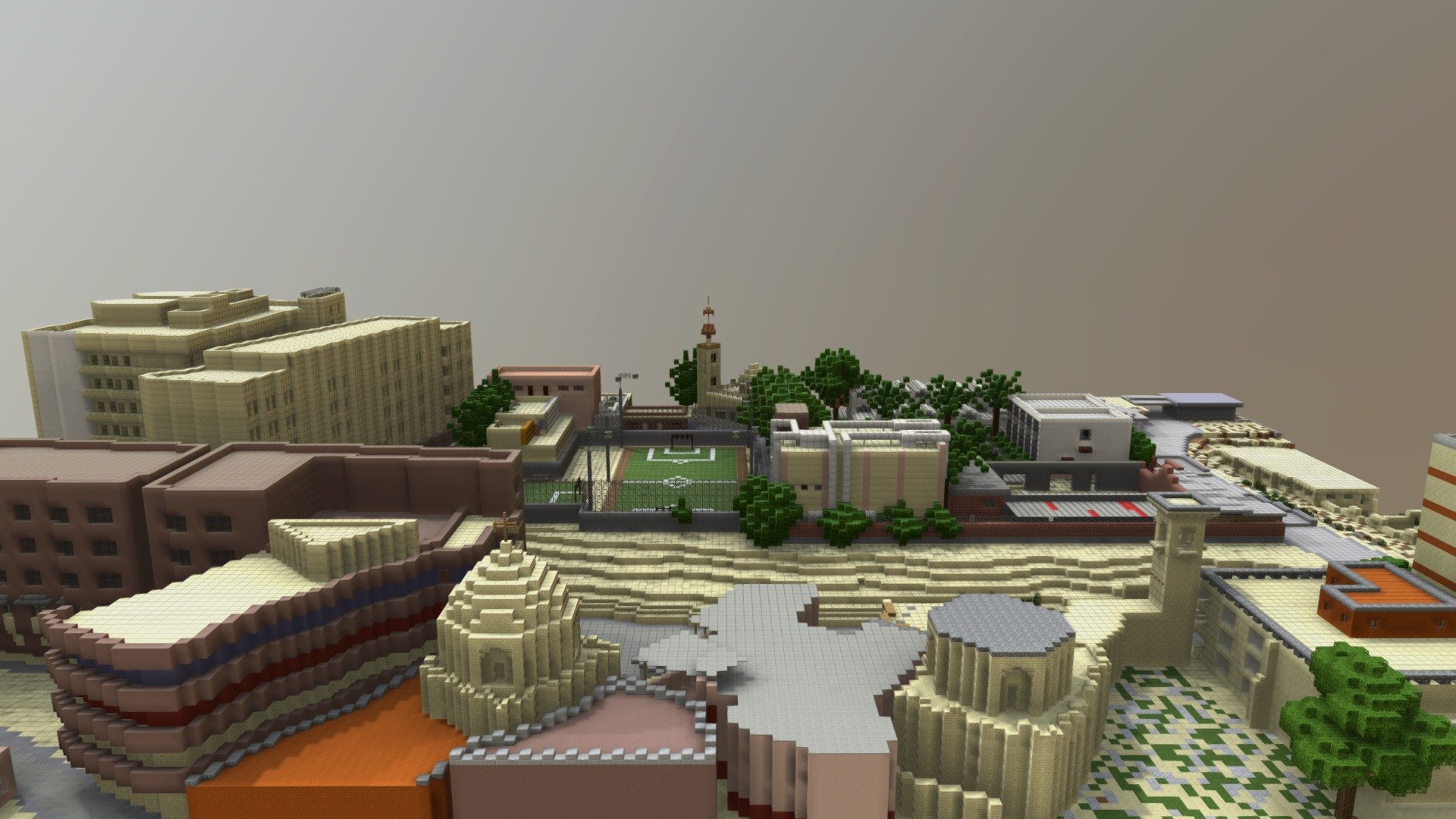Cairo - 3D model by Block by Block (@blockbyblock) [2896eb0] - Sketchfab