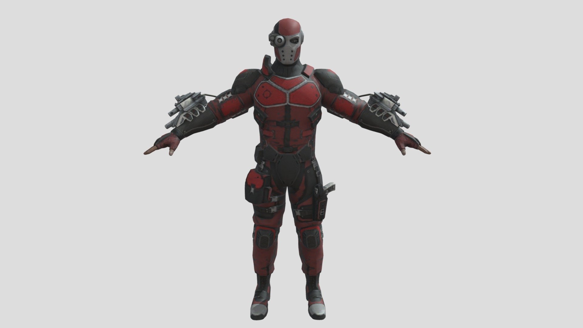 DeadShot(Textured)(Rigged) - Download Free 3D model by 3D MODELS ...