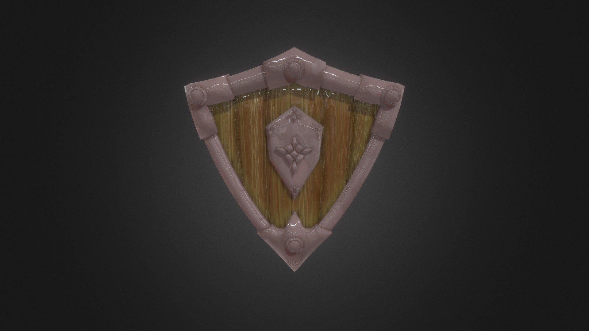 Stylized Shield - 3D model by Black Lunar (@blacklunar) [2898391 ...